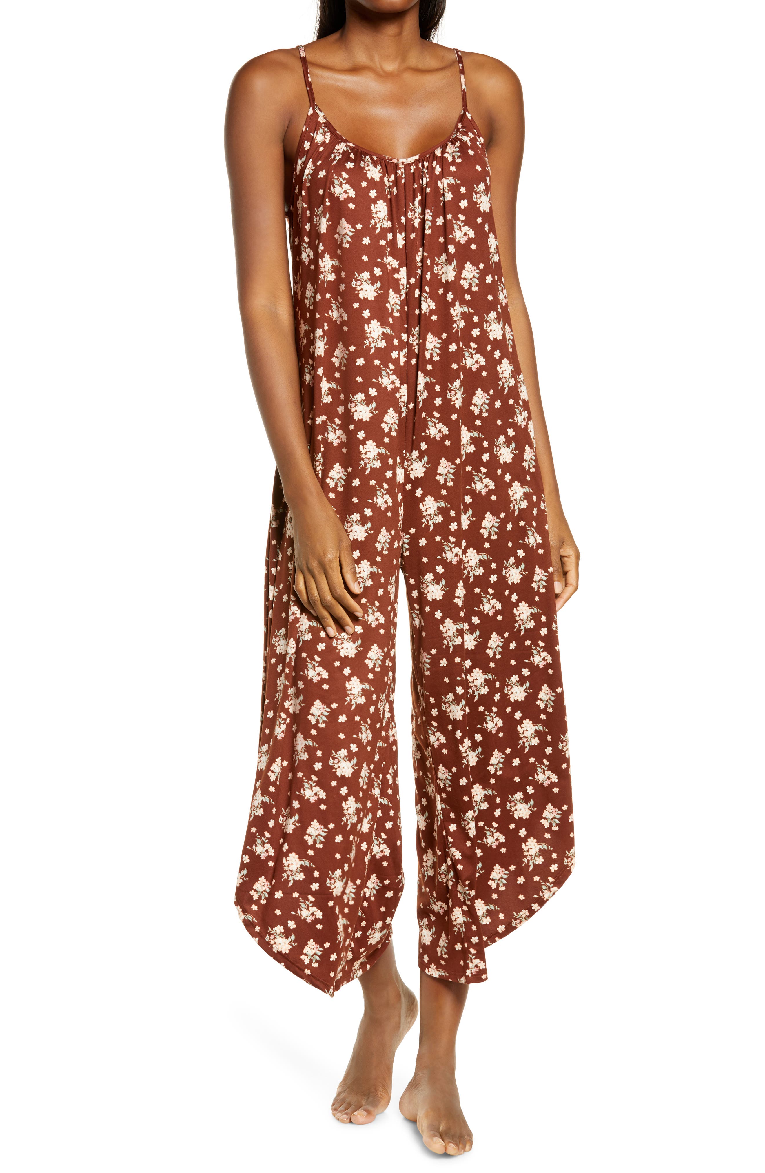Socialite lounge crop jumpsuit Clearance