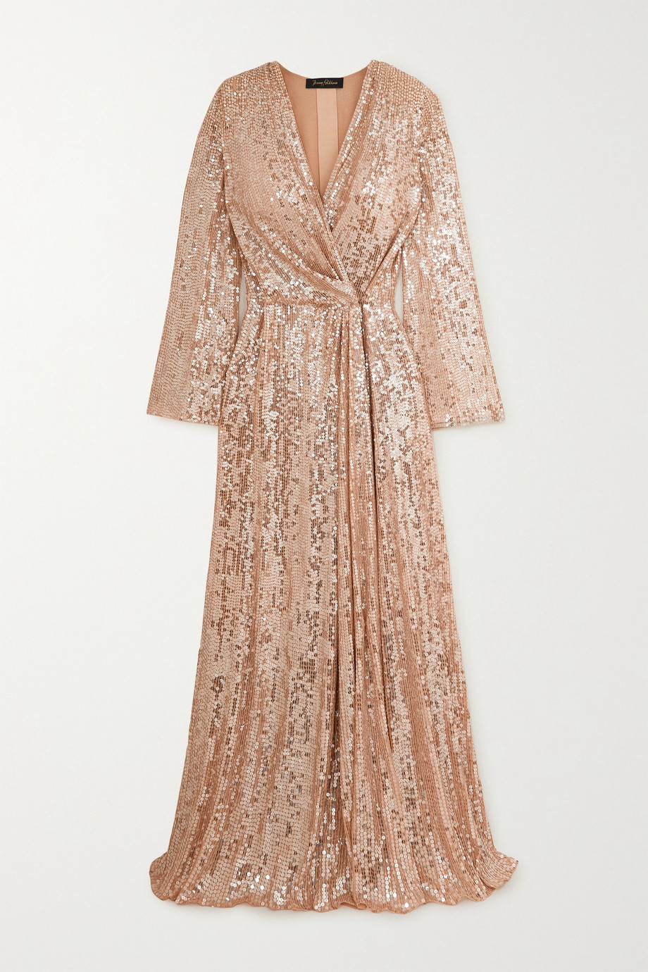 jenny packham rose gold dress Gold Rush Gown