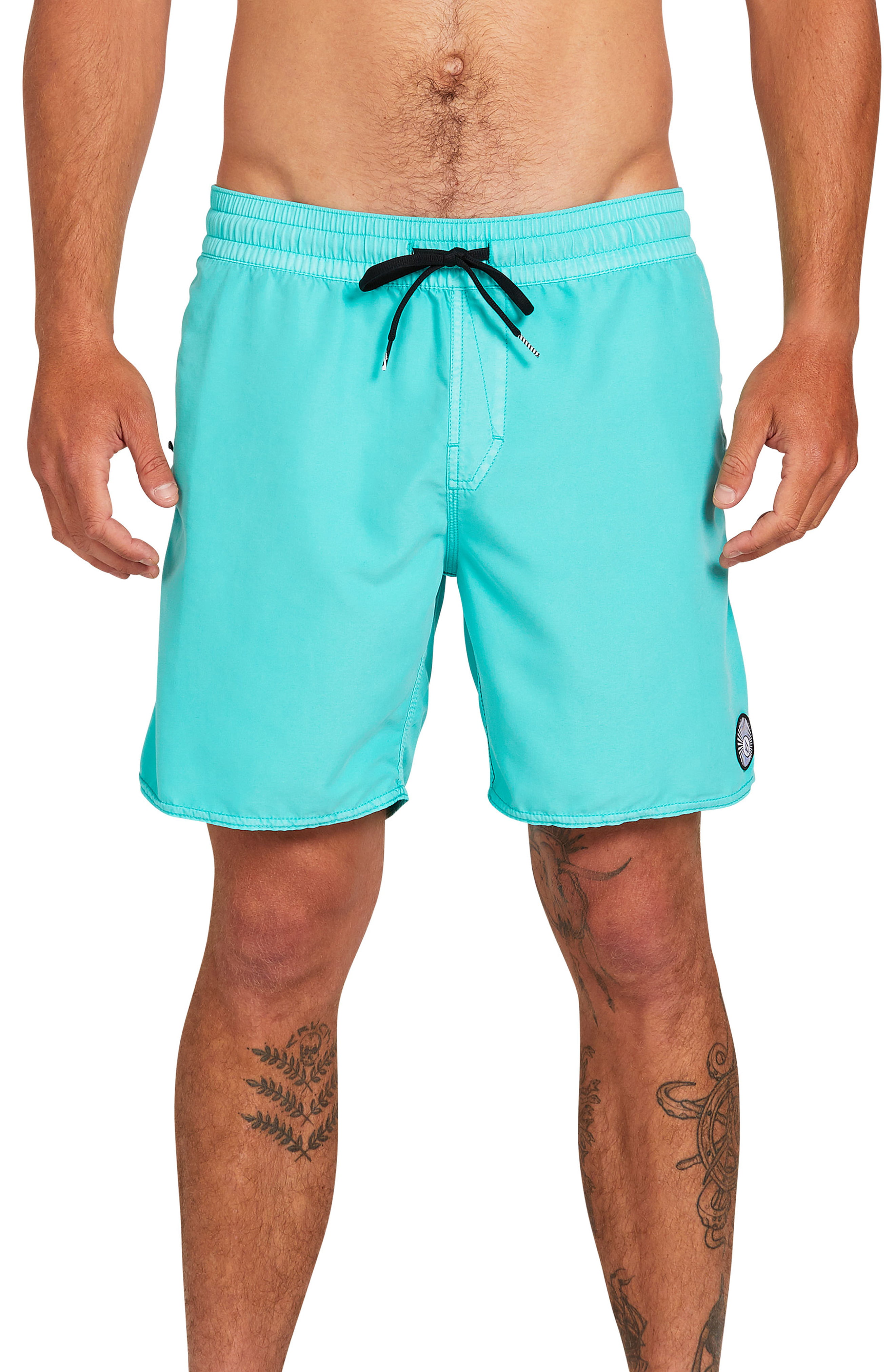 Volcom Center Swim Trunks - Native Turq | Editorialist