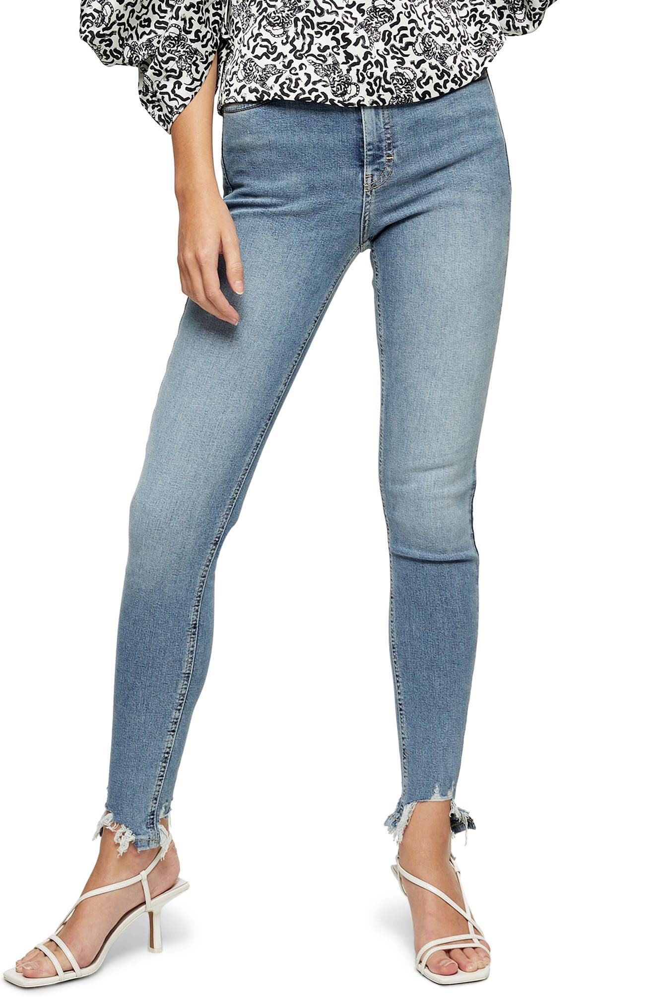 Women's Jamie High Waist Jagged Hem 