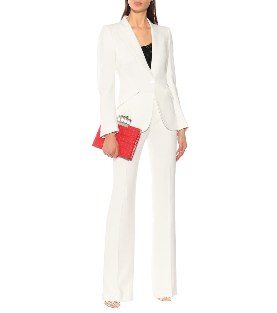 ALEXANDER MCQUEEN McQueen Crêpe Blazer