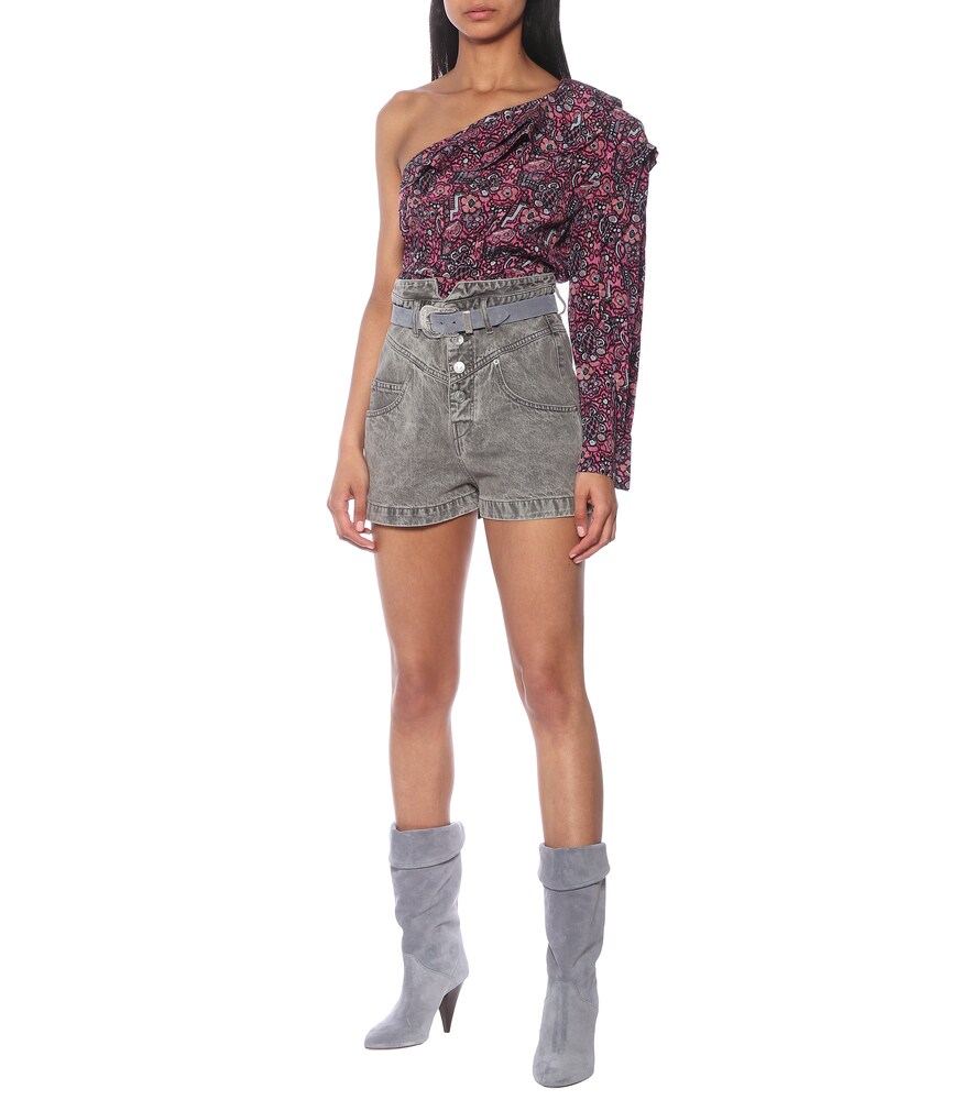 ISABEL MARANT Isabel Marant Rafiki Stretch-Silk Top