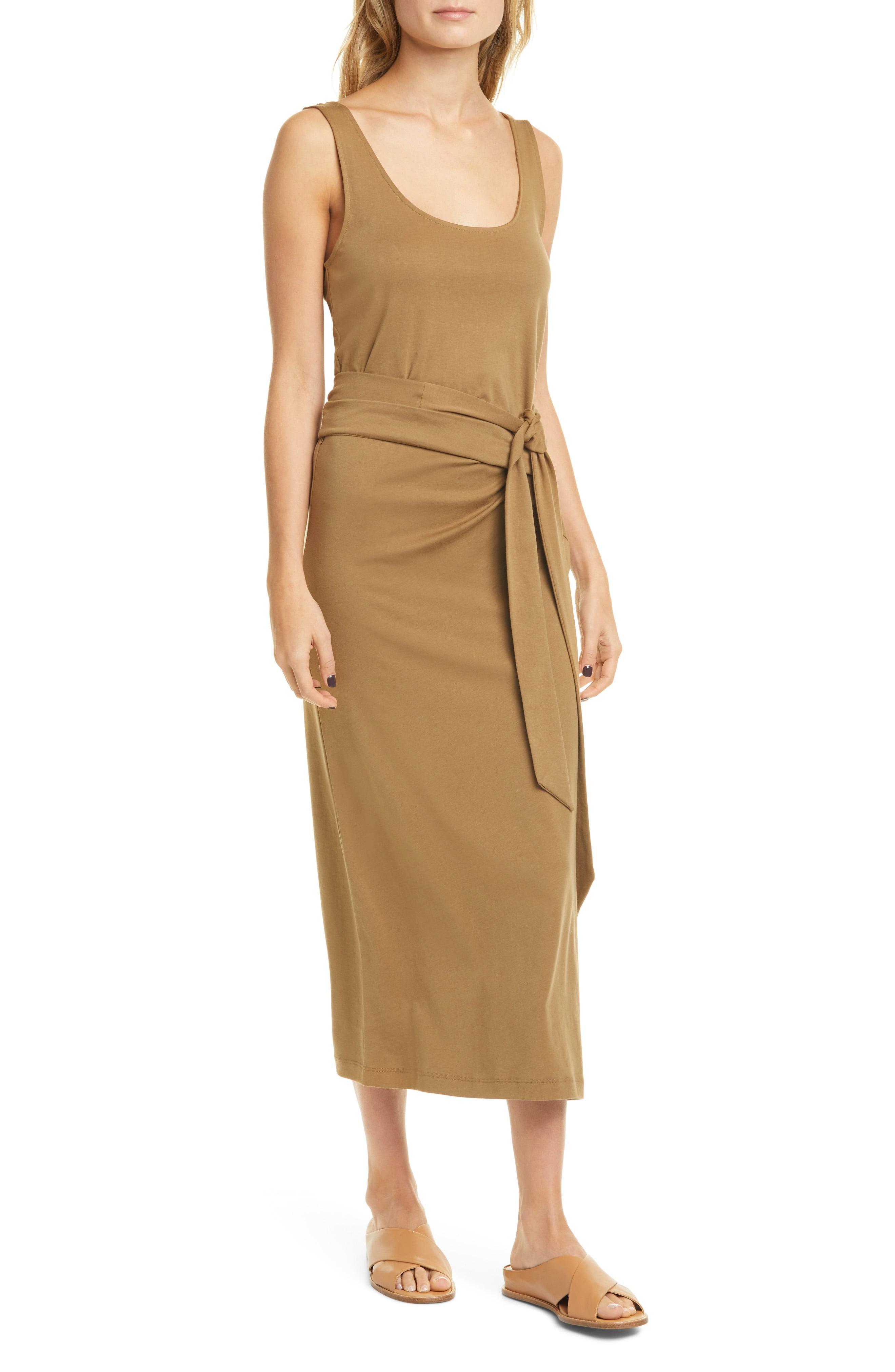 Vince pima cotton tank dress Clearance