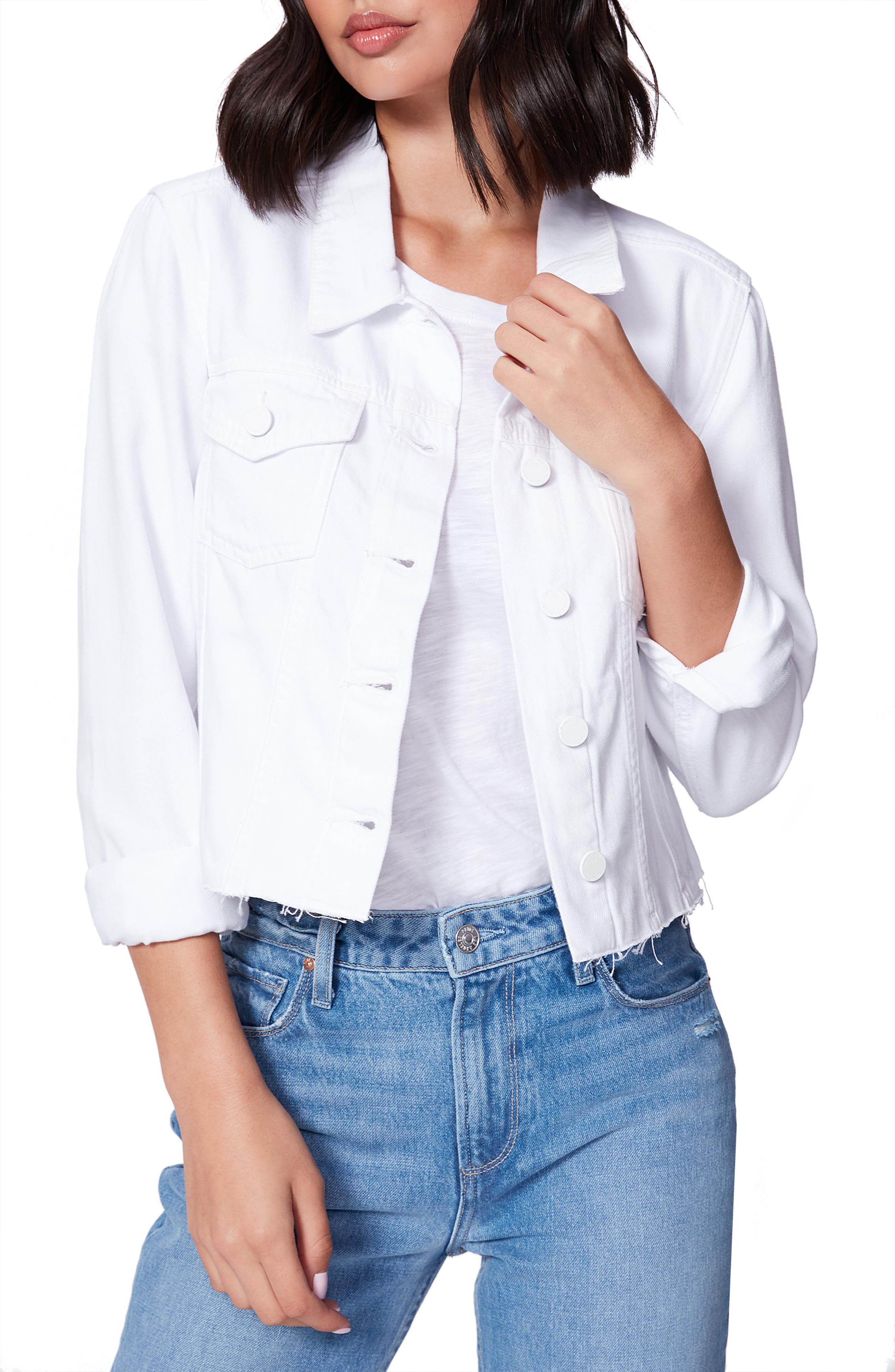 kate spade white denim jacket
