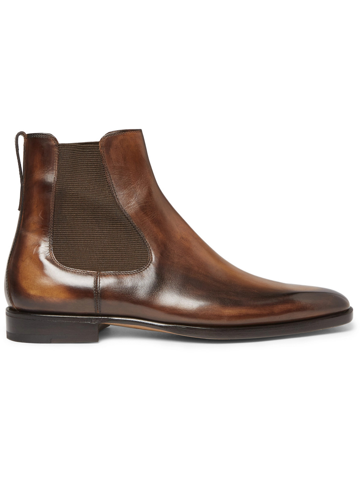 Berluti Leather Chelsea Boots Uk 11 In Brown 40% Off Editorialist