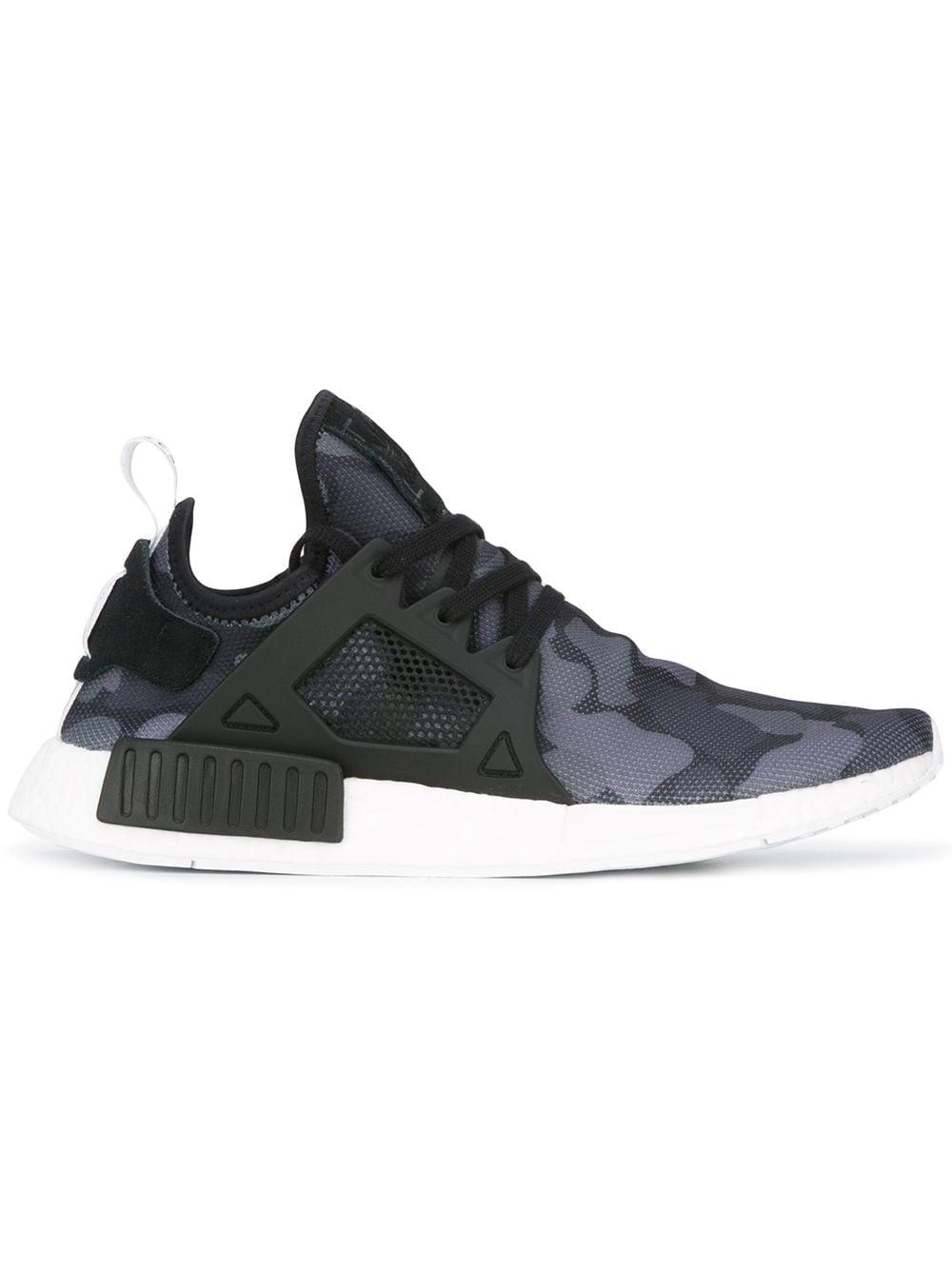 Adidas Nmd_xr1 Duck Camo Sneakers - Black | Editorialist