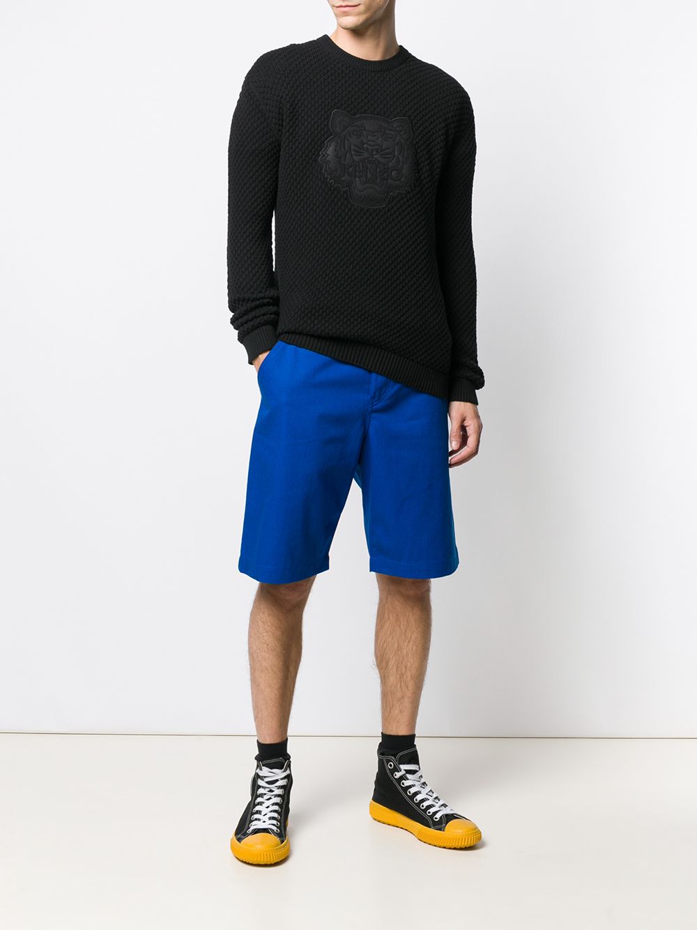 KENZO Plain Deck Shorts