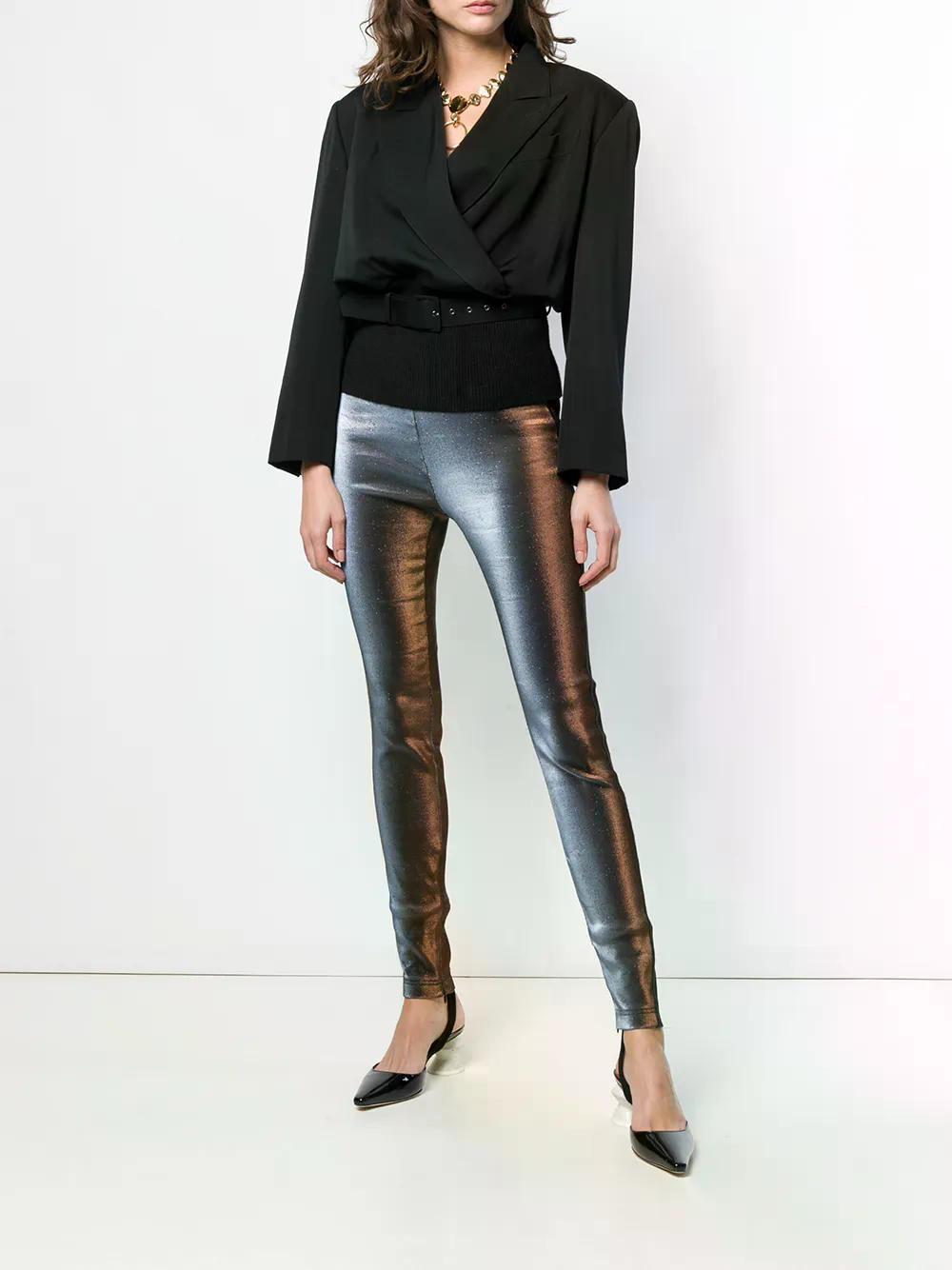 JEAN PAUL GAULTIER 1993 Shine Effect Leggings