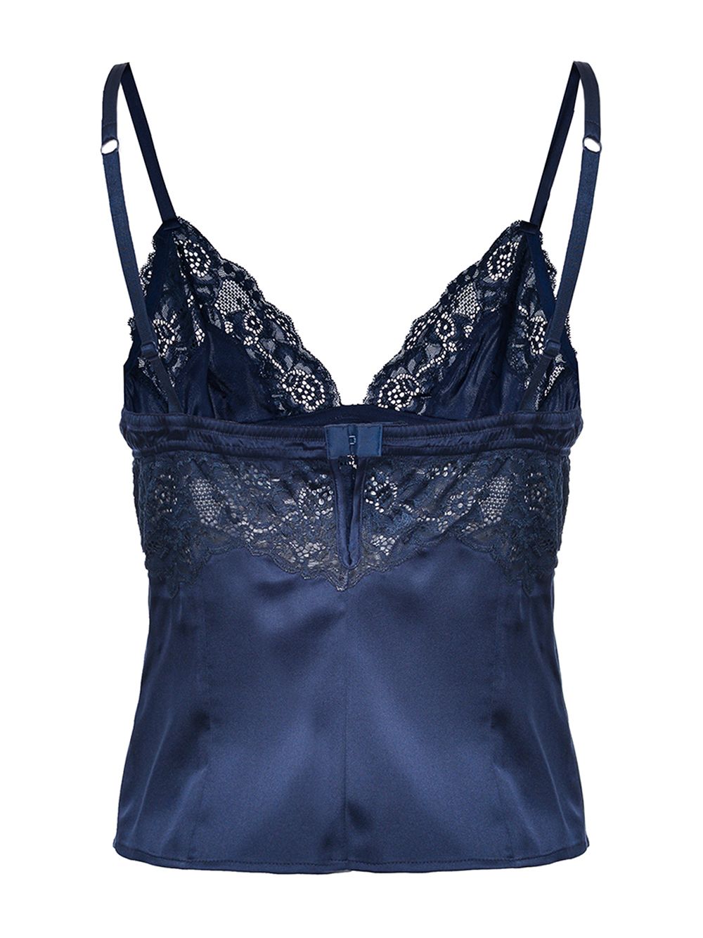 H*♡様 anuke Satin Lace Camisole ネイビー H*♡様 anuke Satin Lace