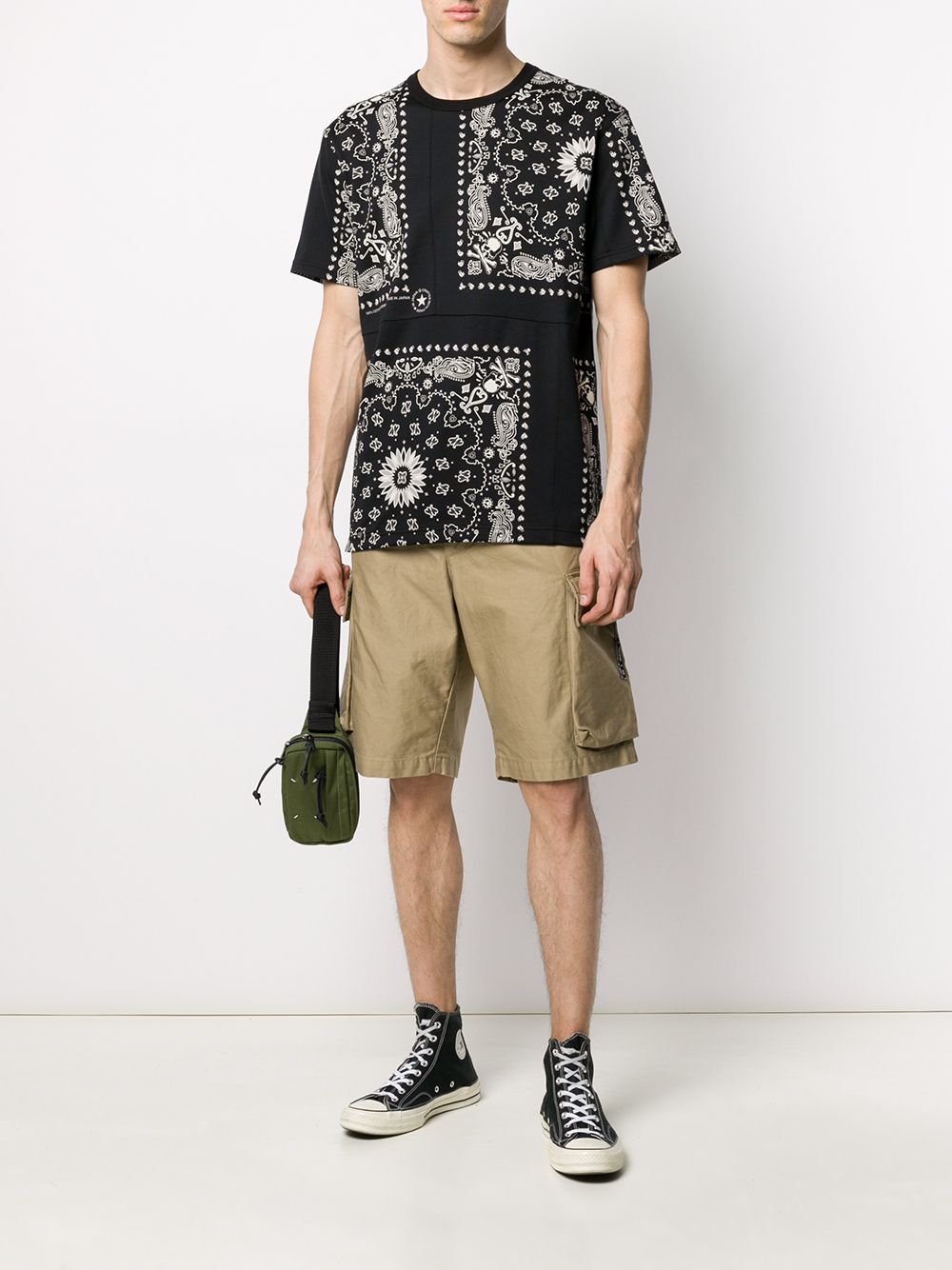 MASTERMIND WORLD MASTERMIND WORLD Paisley Print T-Shirt