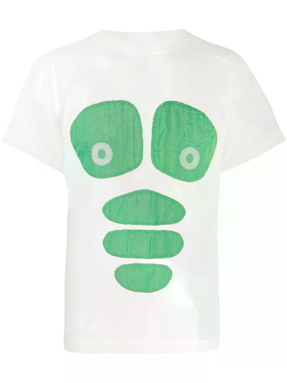 WALTER VAN BEIRENDONCK WALTER VAN BEIRENDONCK Metallic Glitter T-Shirt