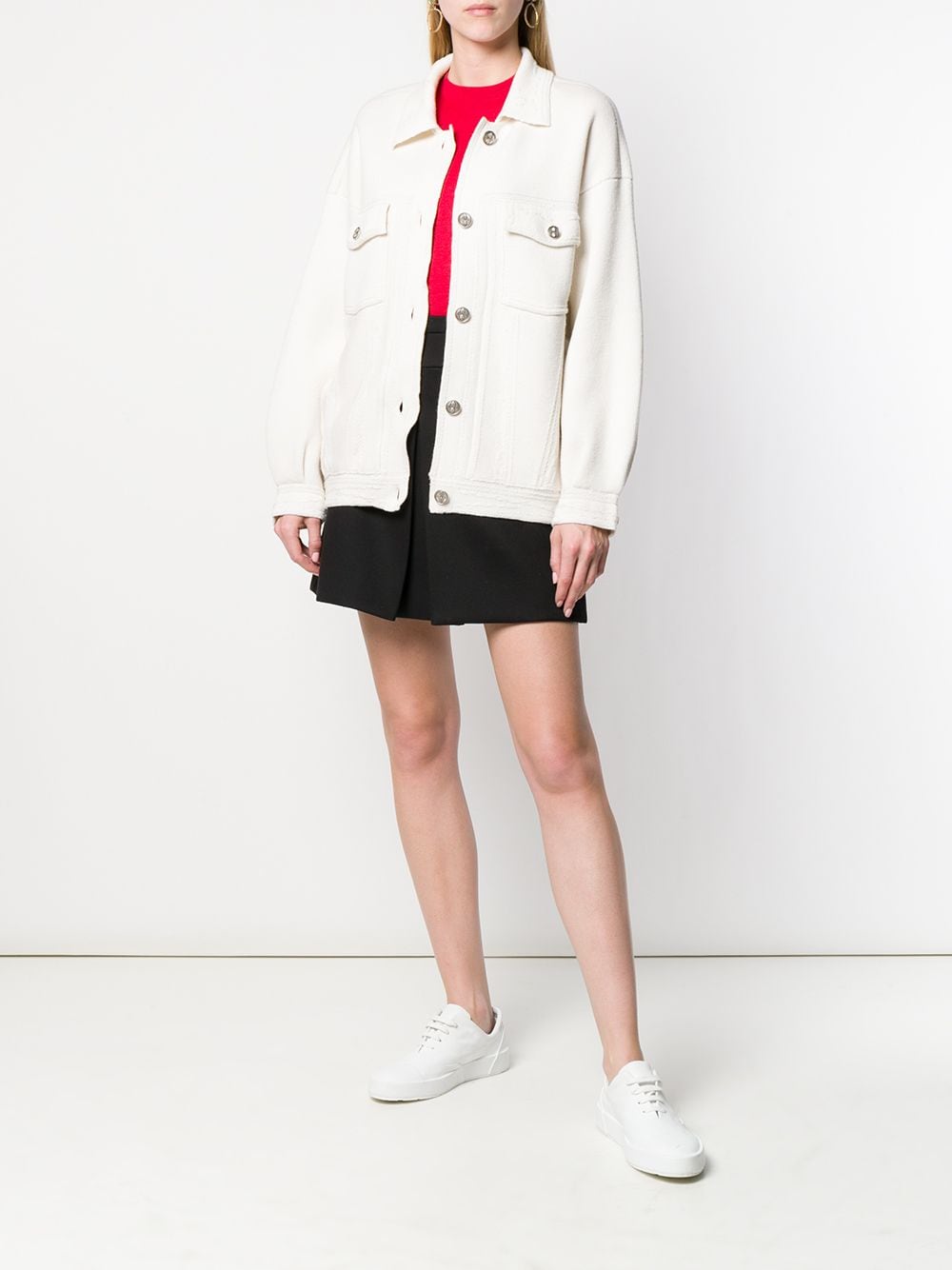 BARRIE Barrie Contrast-Stitching Jacket