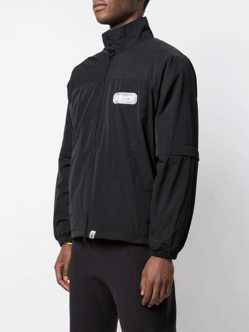 A BATHING APE A BATHING APE® Detachable Sleeve Bomber Jacket