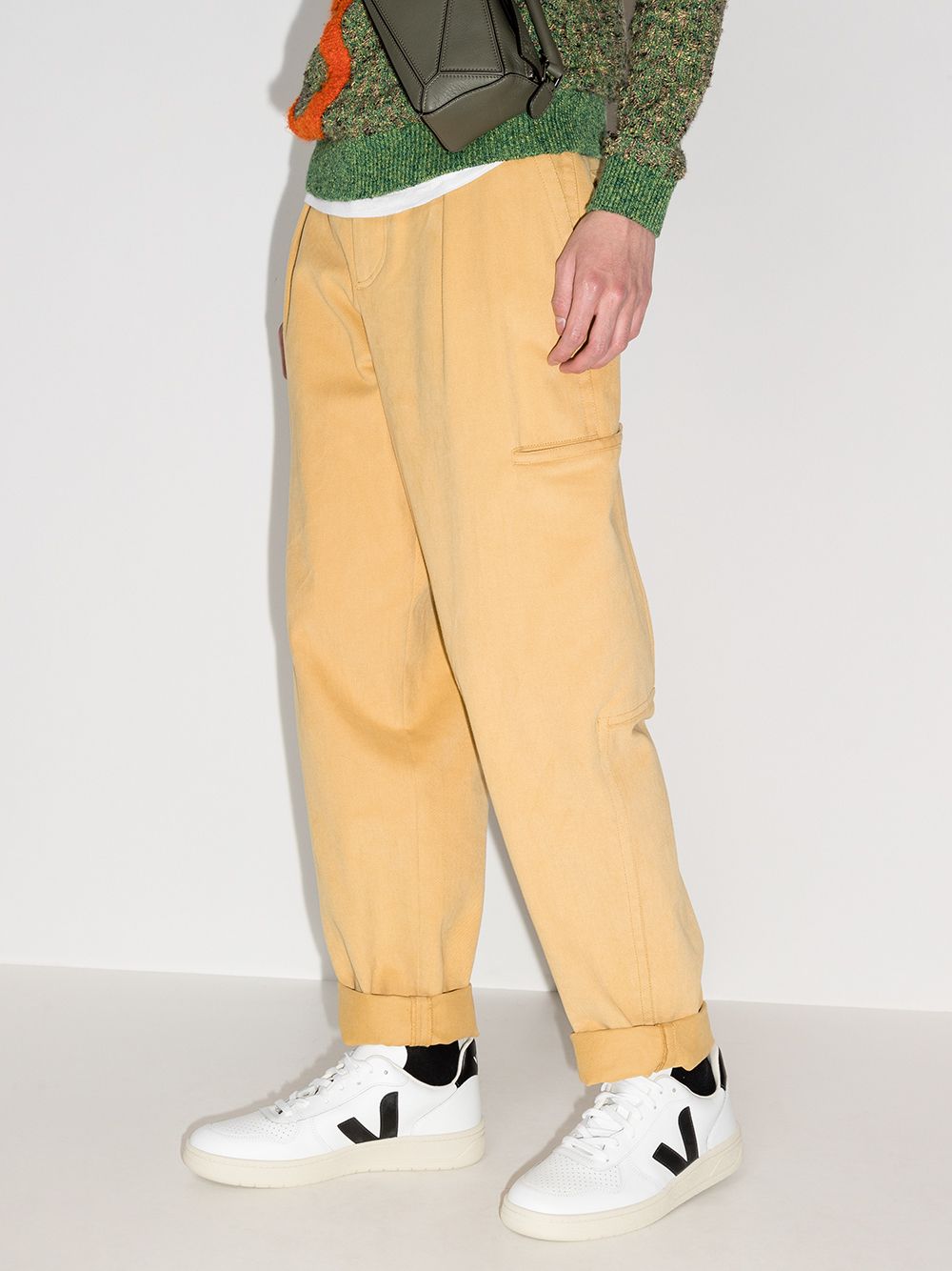 VEJA VEJA V-10 Leather Sneakers