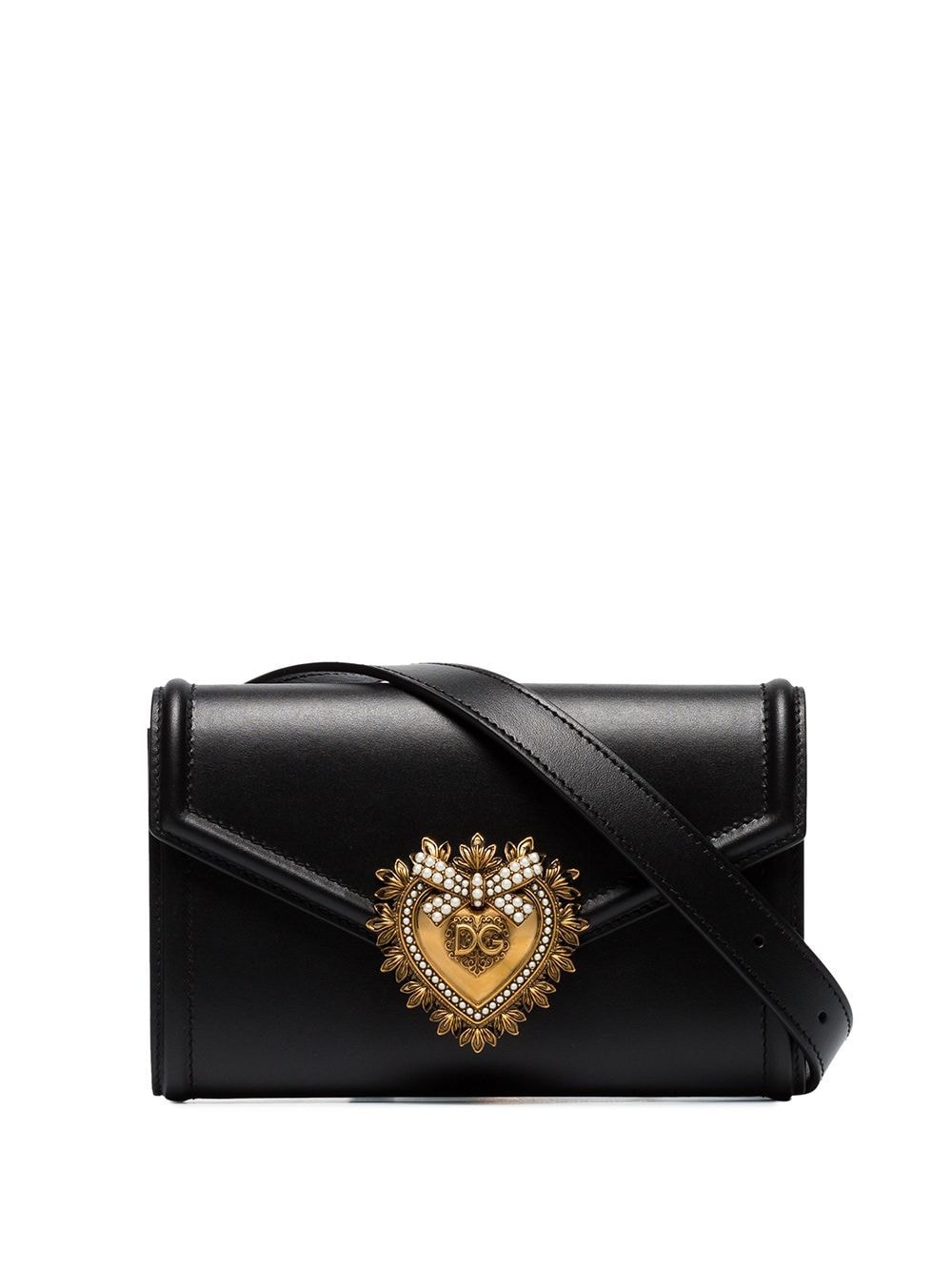 Dolce & Gabbana Devotion Belt Bag In Black - 55% Off | Editorialist