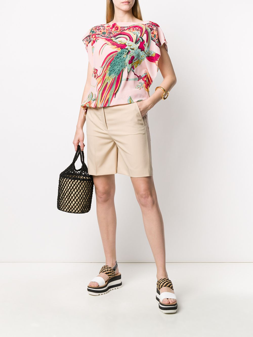 STELLA MCCARTNEY Stella McCartney High-Waisted Tailored Shorts
