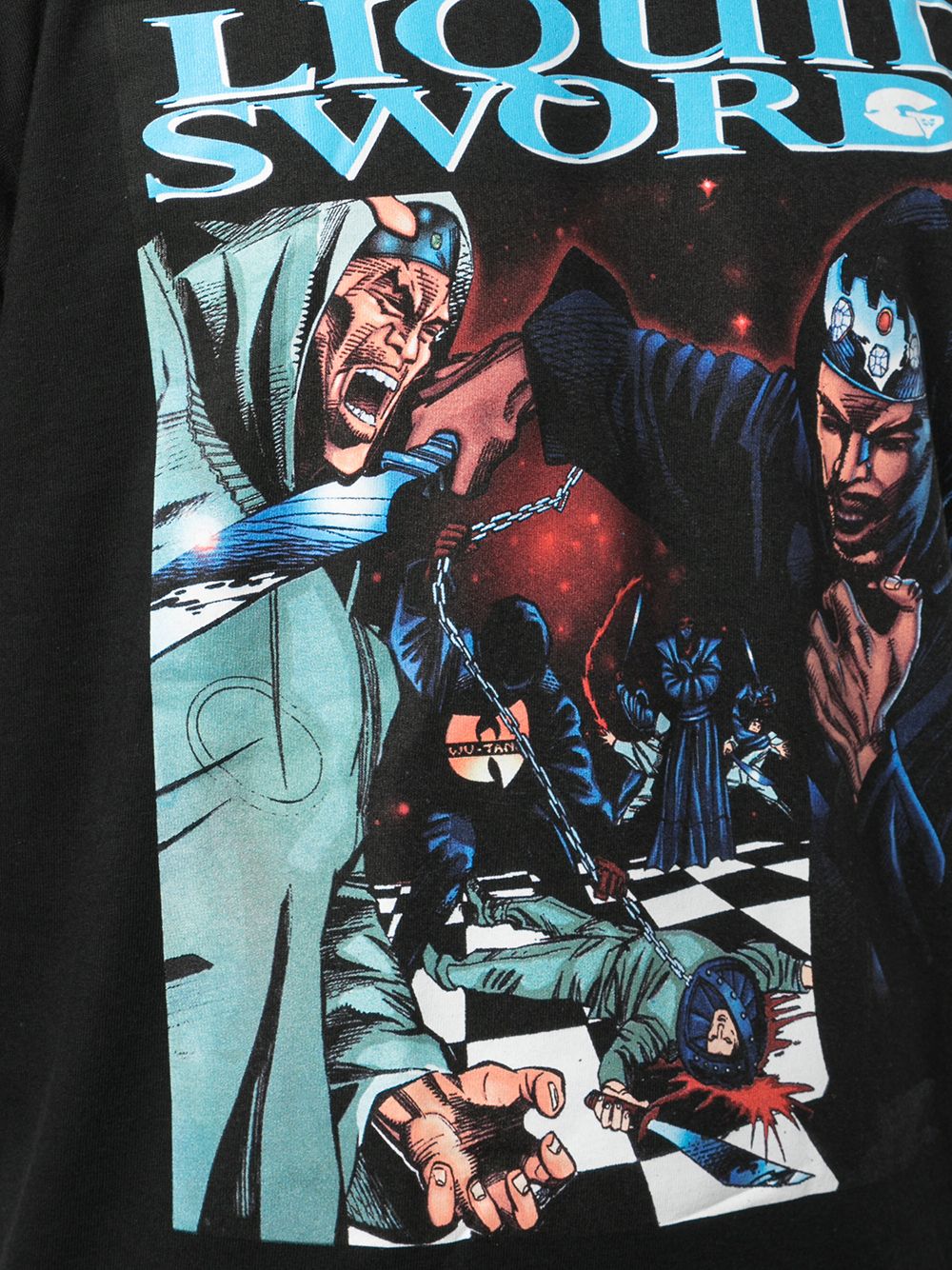 Supreme Iquid Swords T-Shirt - Black | Editorialist