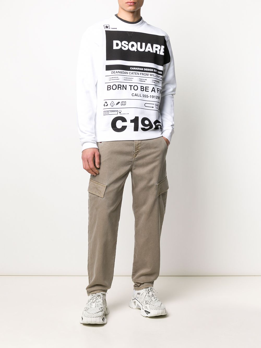 DIESEL® Diesel D-Krett JoggJeans Straight Leg Cargo Pants
