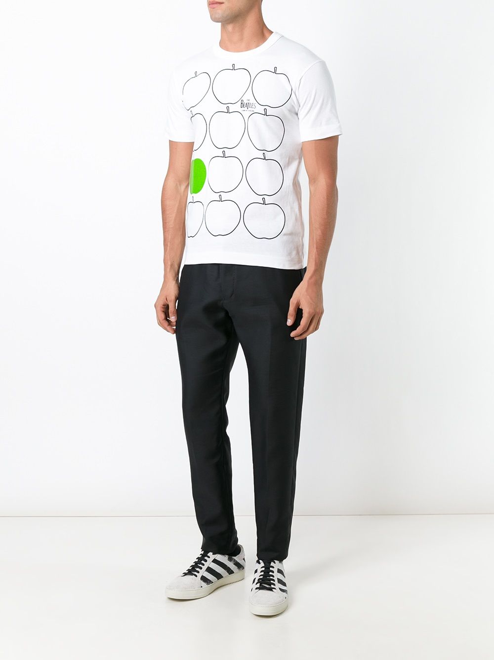 COMME DES GARÇONS COMME DES GARÇONS Apples Print T-Shirt