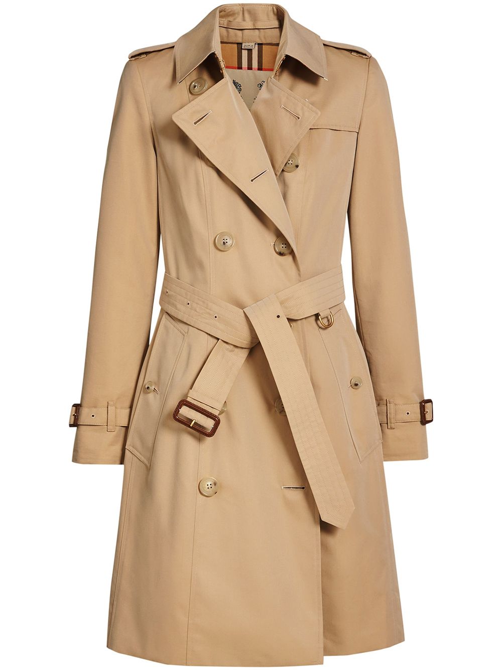 Burberry The Chelsea Heritage Trench Coat - Neutrals | Editorialist