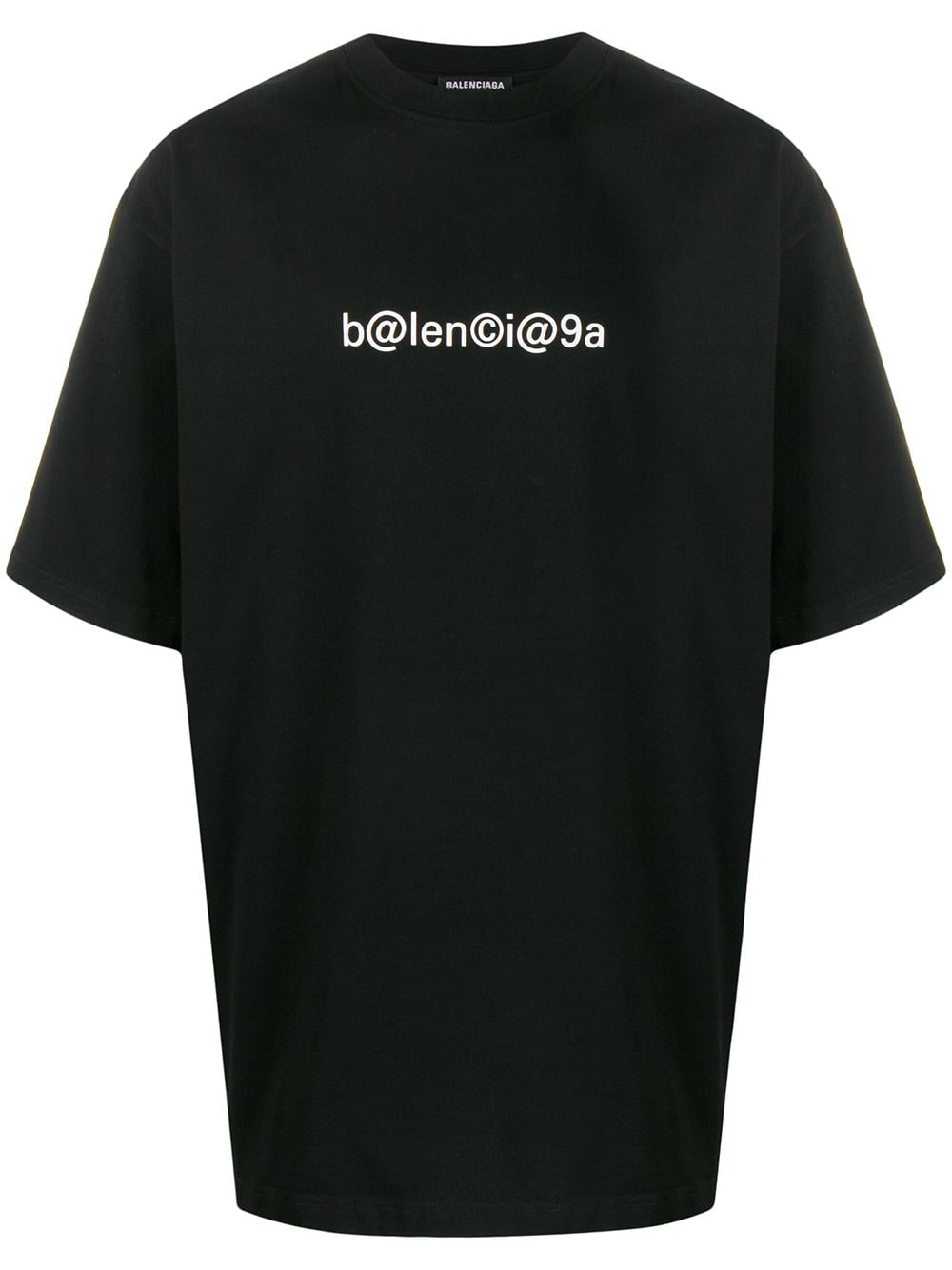 Balenciaga Symbolic Cotton T-Shirt - Black | Editorialist