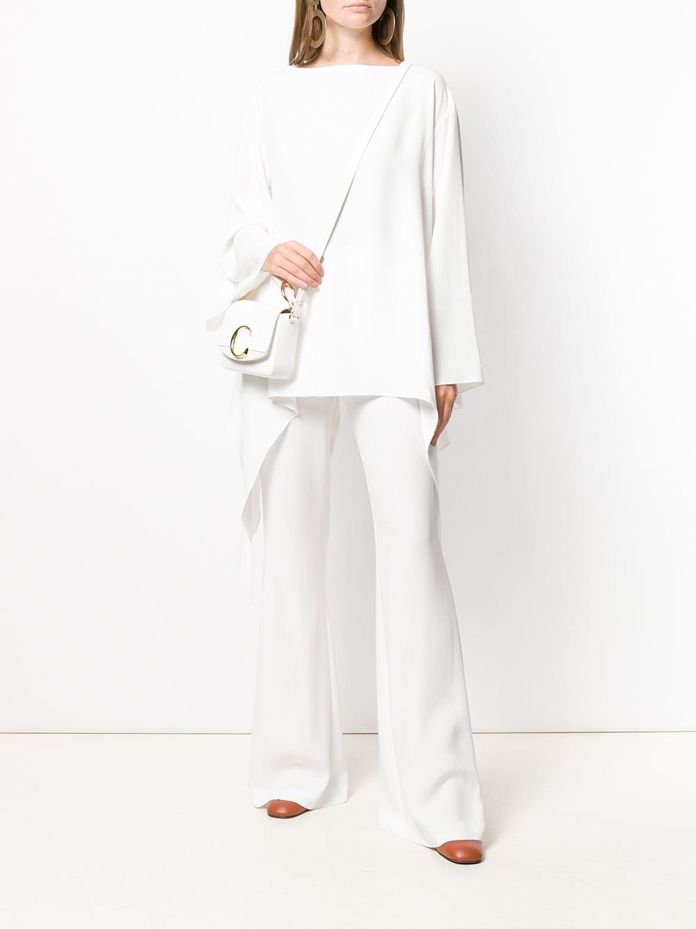 ALBERTA FERRETTI Draped Blouse