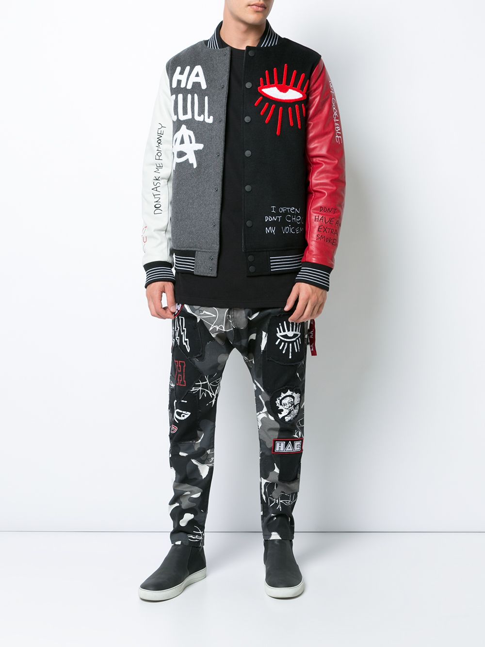 HACULLA. Skribble Varsity Jacket
