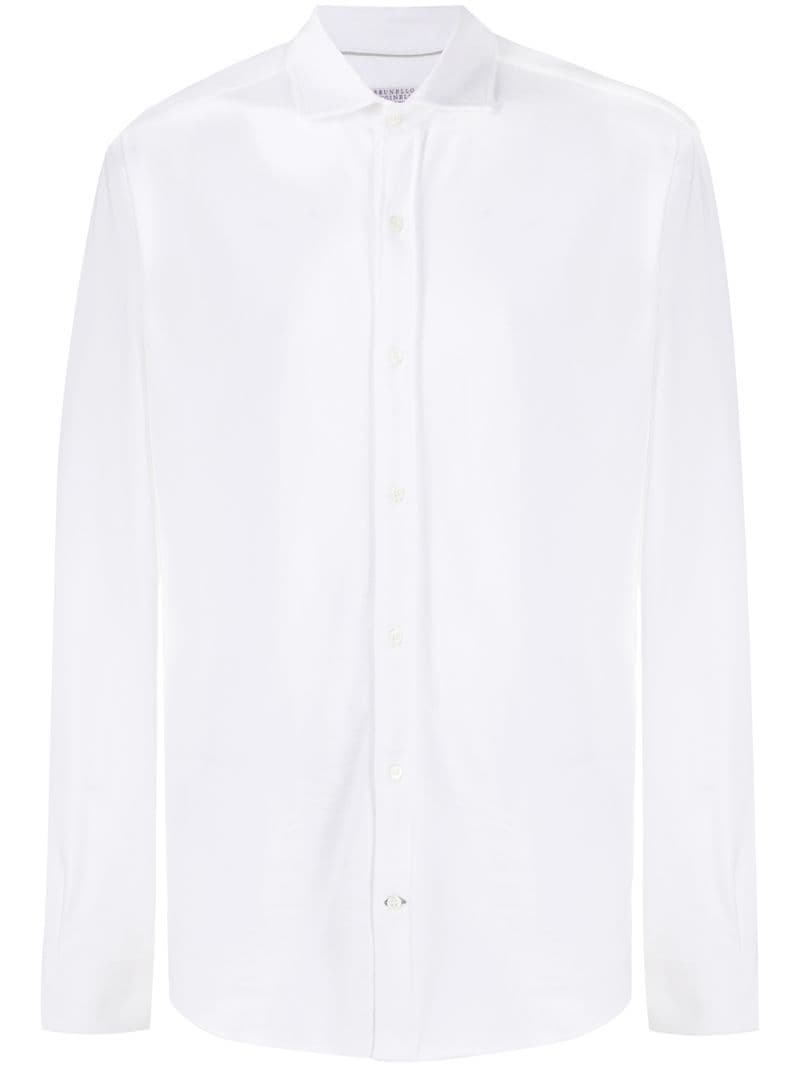 plain button up shirt
