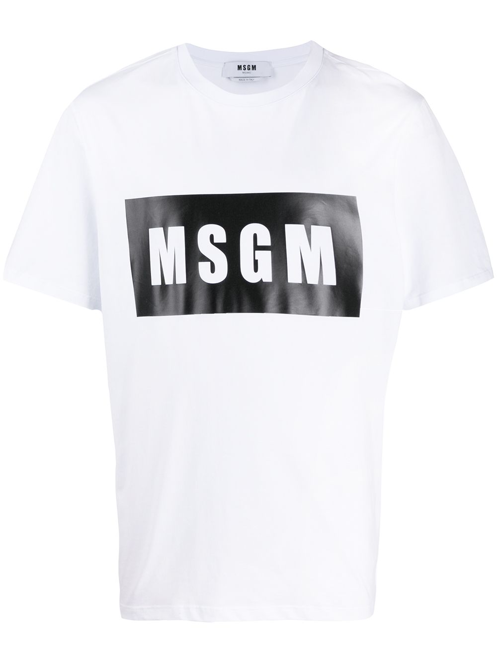 MSGM MSGM Logo-Print Boxy T-shirt