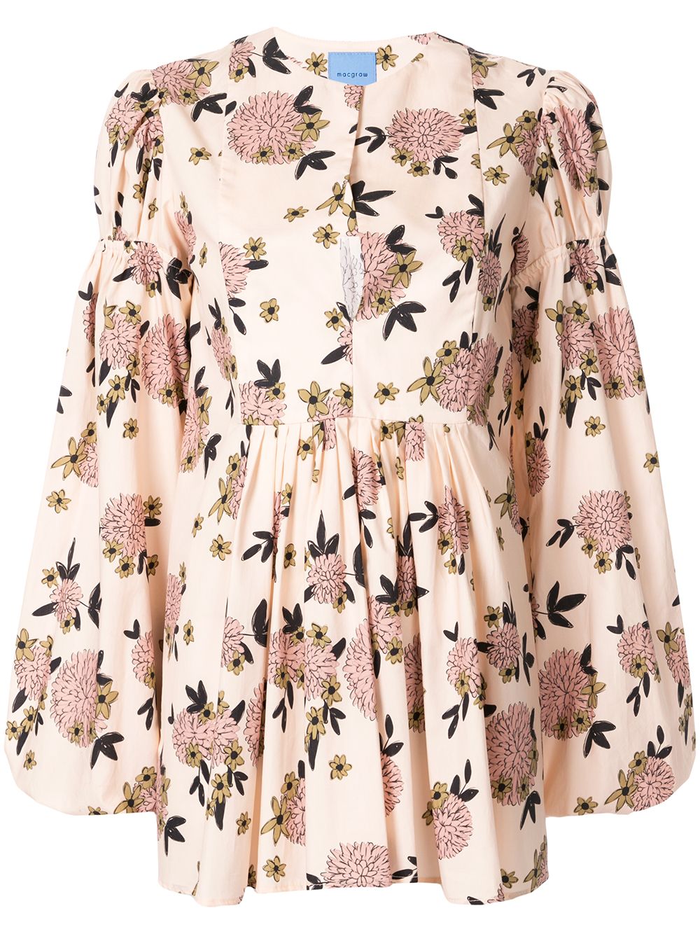 MACGRAW Macgraw Hibernation Floral Print Blouse