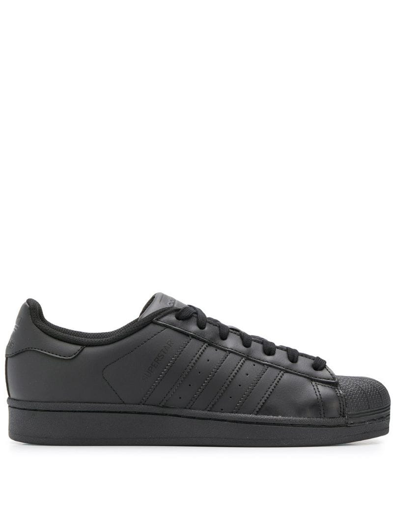 Adidas Superstar Foundation Sneakers - Black | Editorialist
