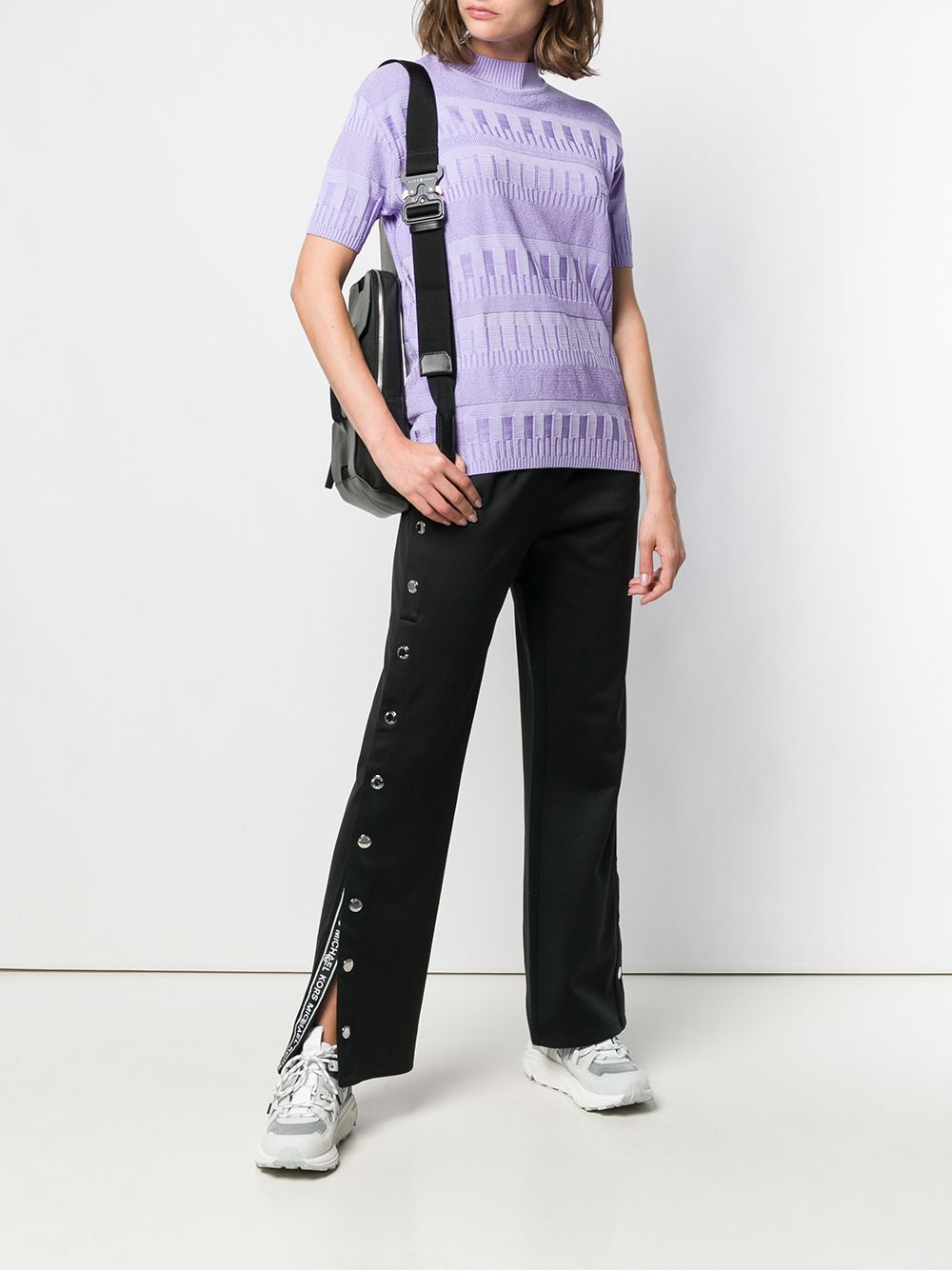 MICHAEL KORS Metallic Button Trousers