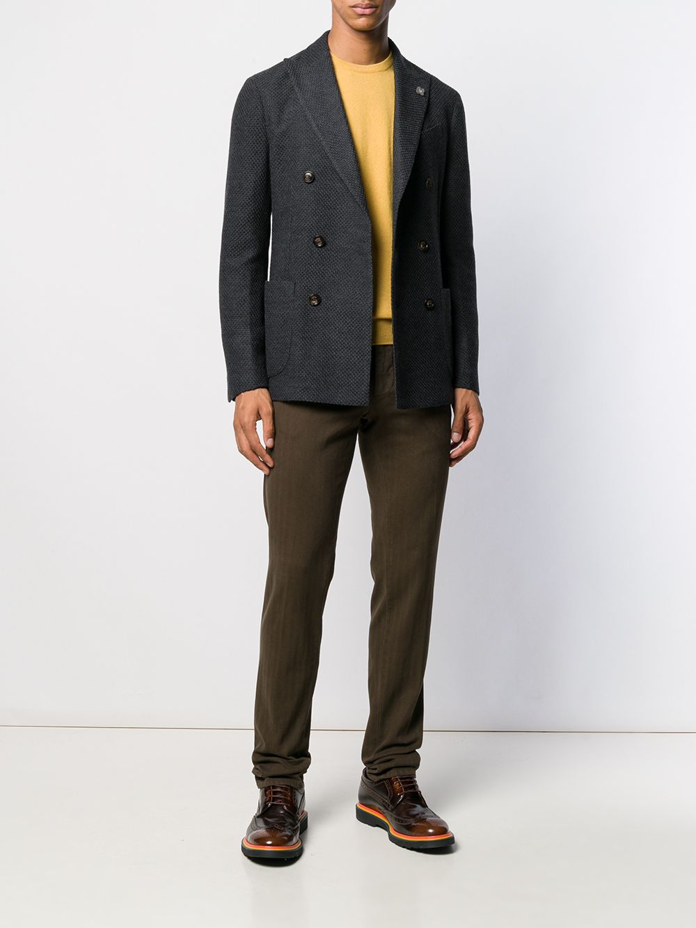 DELL'OGLIO Straight-Leg Trousers