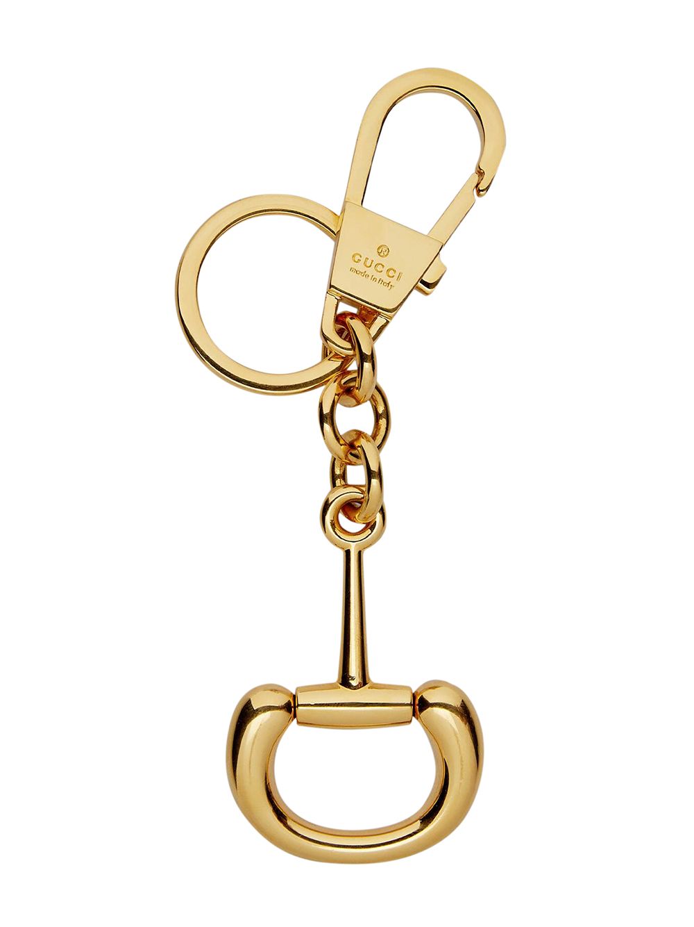 Gucci 1955 Horsebit Keychain - Gold | Editorialist