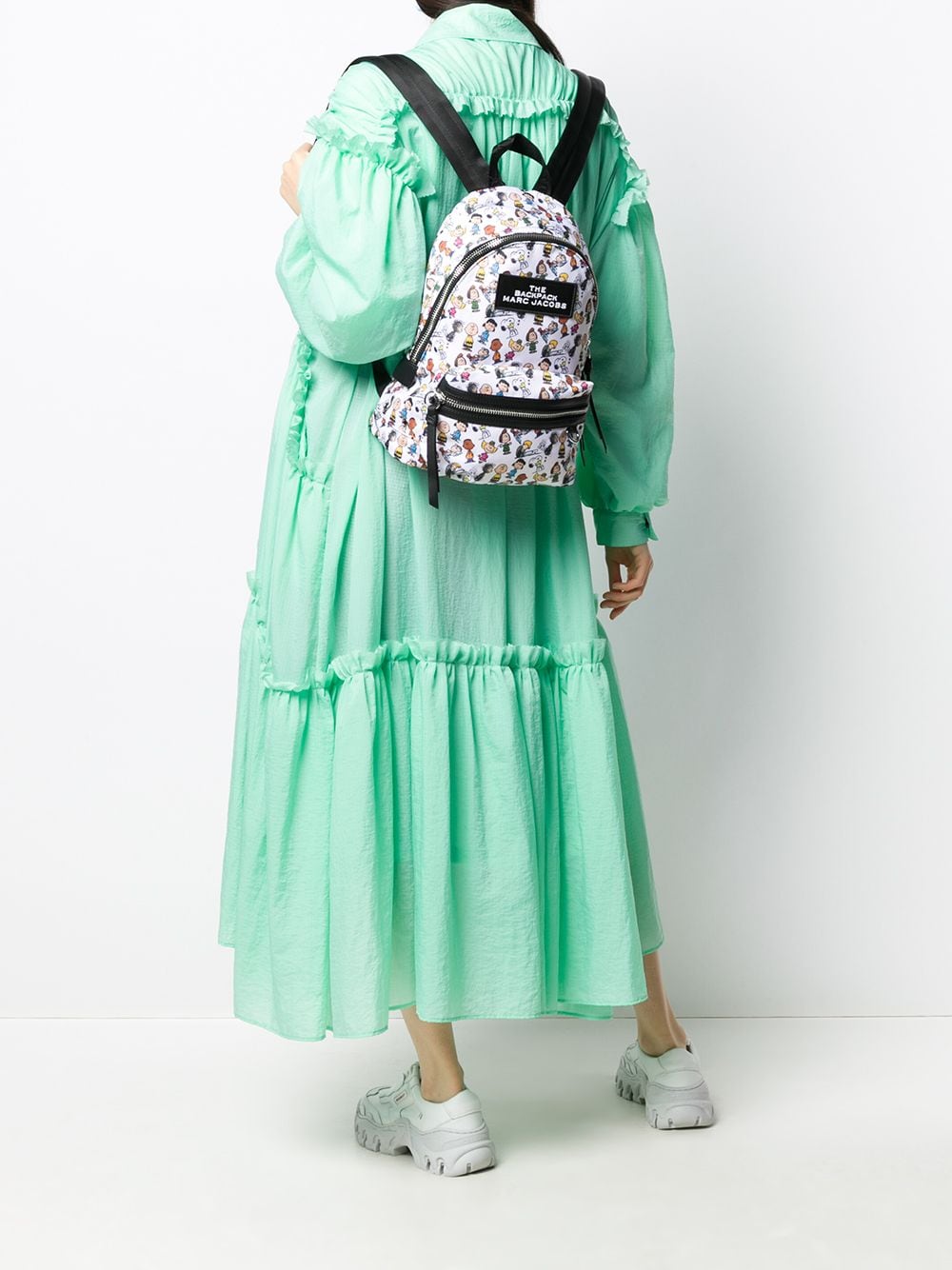 Buy Marc Jacobs The Backpack Peanuts Backpack - White At 40% Off