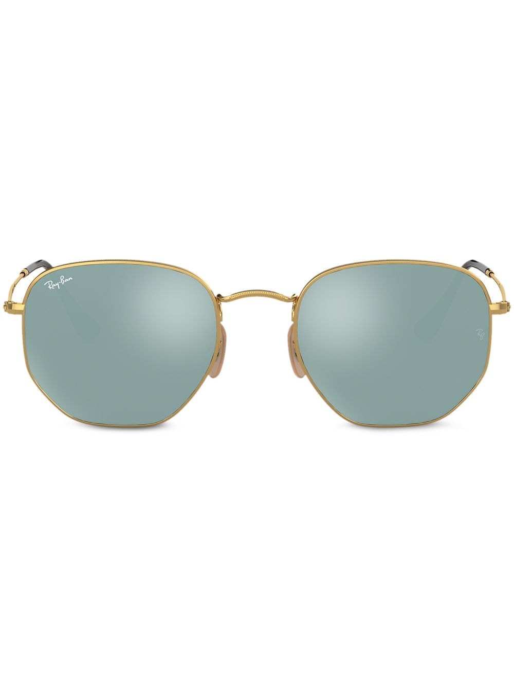 Ray-Ban Hexagonal Sunglasses In Gold - 15% Off | Editorialist display picture 2