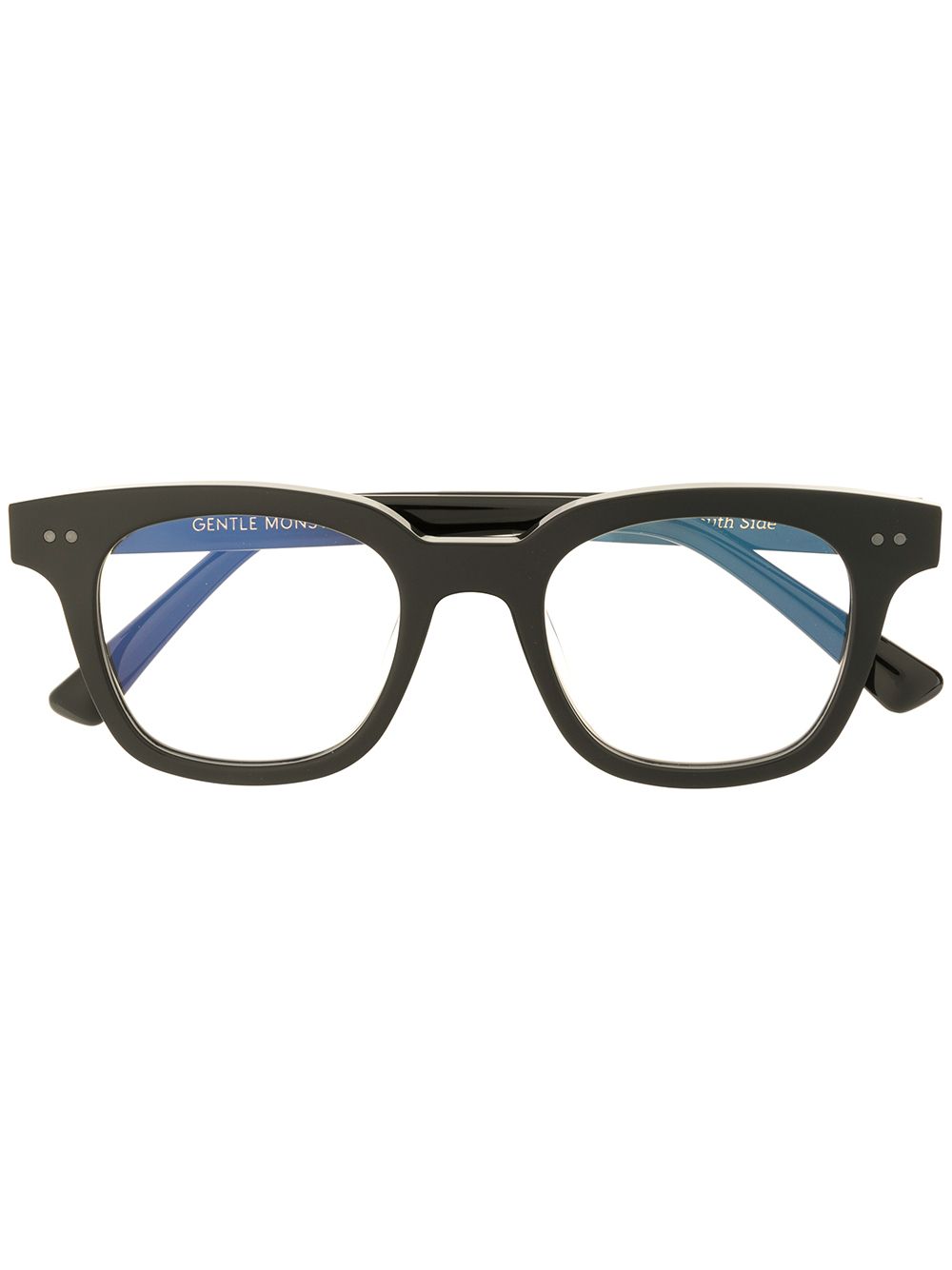 GENTLE MONSTER South Side 01 Square-frame Glasses - Black