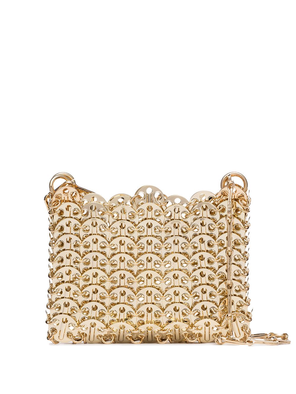 Rabanne Nano 1969 Shoulder Bag - Gold | Editorialist