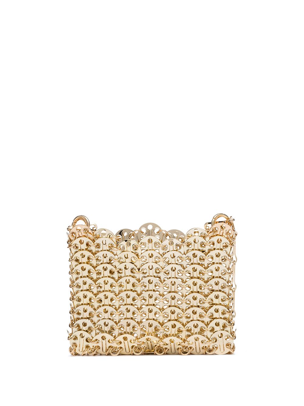 Rabanne Nano 1969 Shoulder Bag - Gold | Editorialist