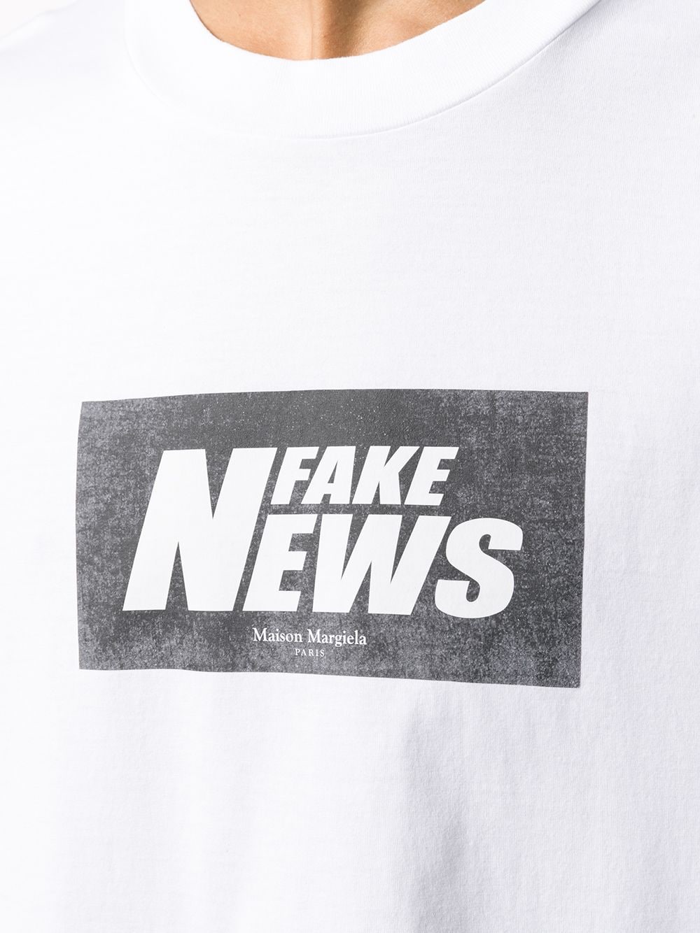 Maison Margiela FAKE NEWS Tシャツ 44 12139431~white_4.jpg