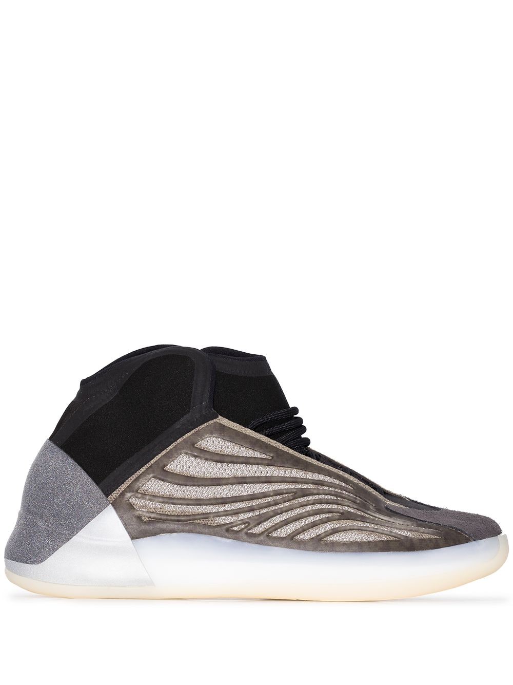 adidas gazelle silver green womens Yeezy QNTM 'Mono Carbon' main image 0