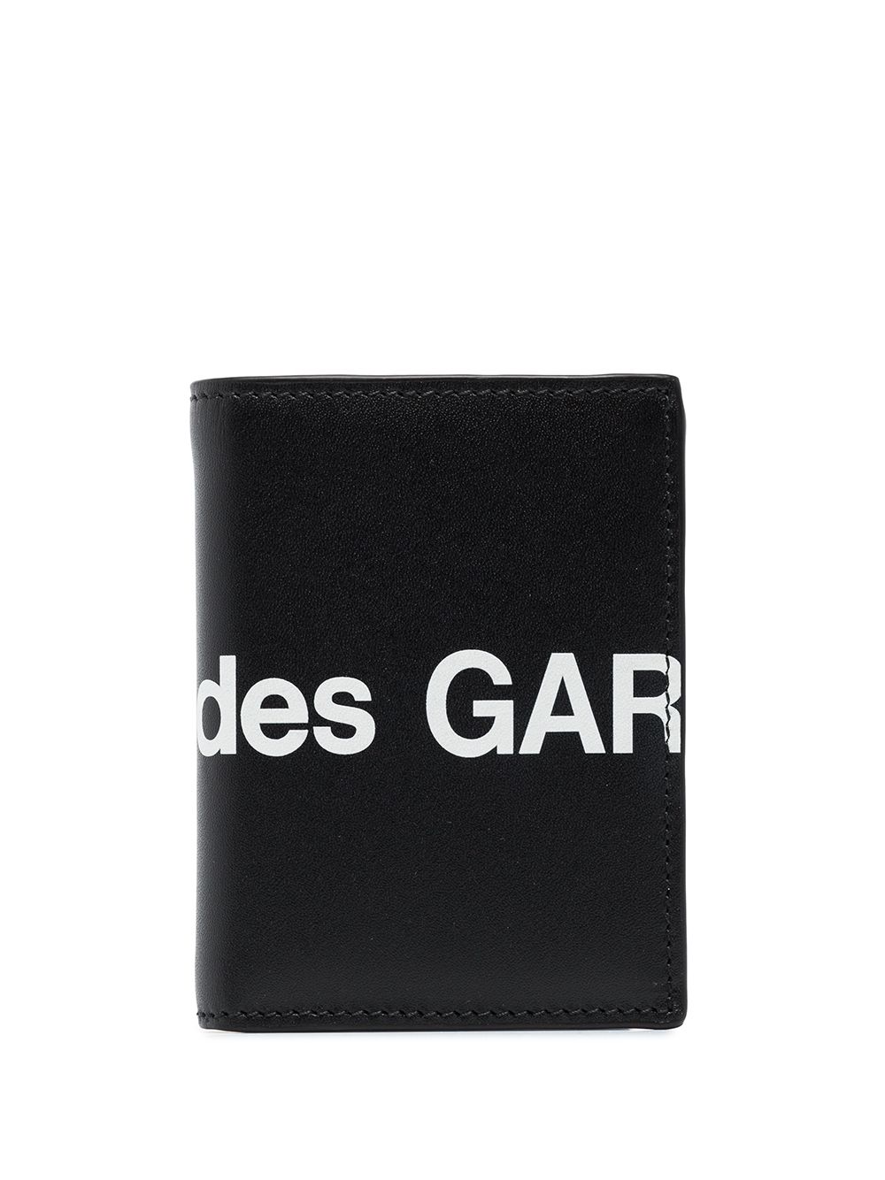 Comme Des Garçons Logo-print Bi-fold Wallet - Black | Editorialist