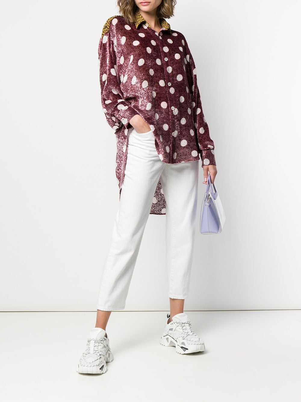 GOLDEN GOOSE Golden Goose Polka Dot Print Shirt