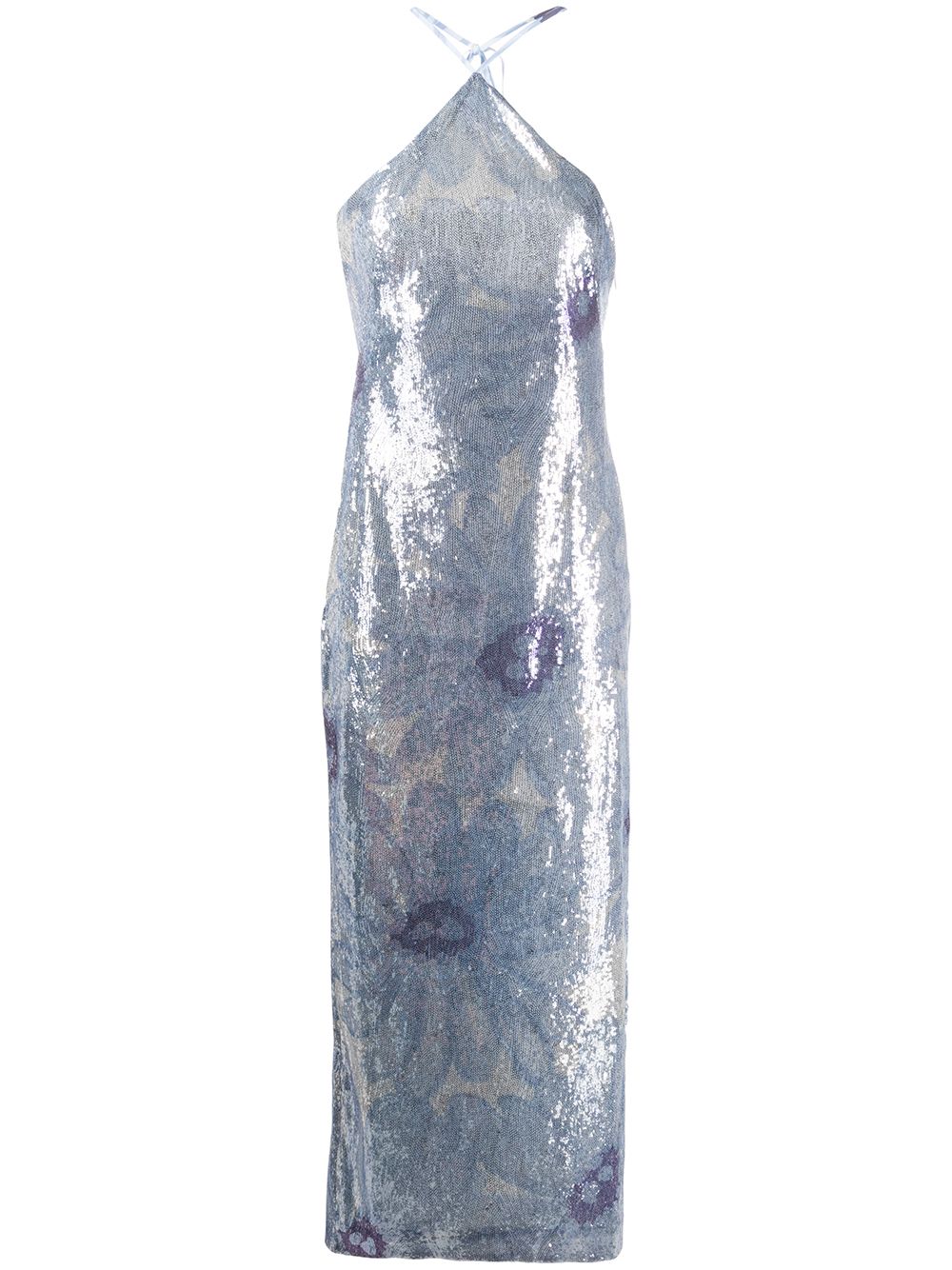jacquemus sequin dress JACQUEMUS Sequin-embellished taffeta mini dress