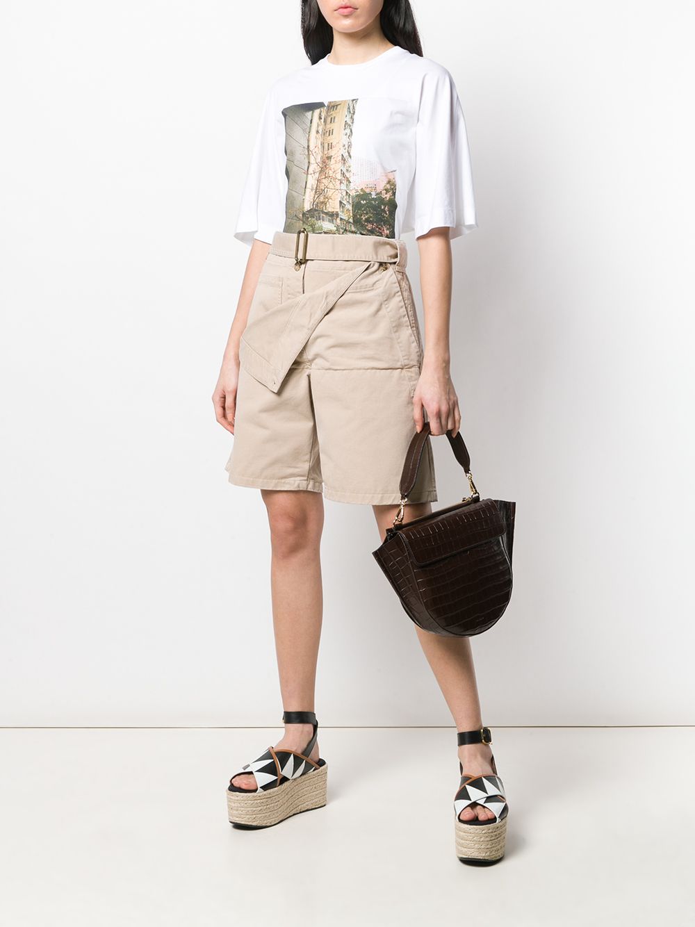 JW ANDERSON JW Anderson Fold Front Utility Shorts