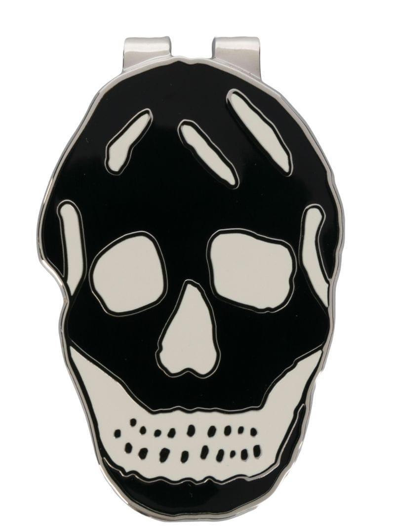 Alexander Mcqueen Skull Money Clip - Black | Editorialist