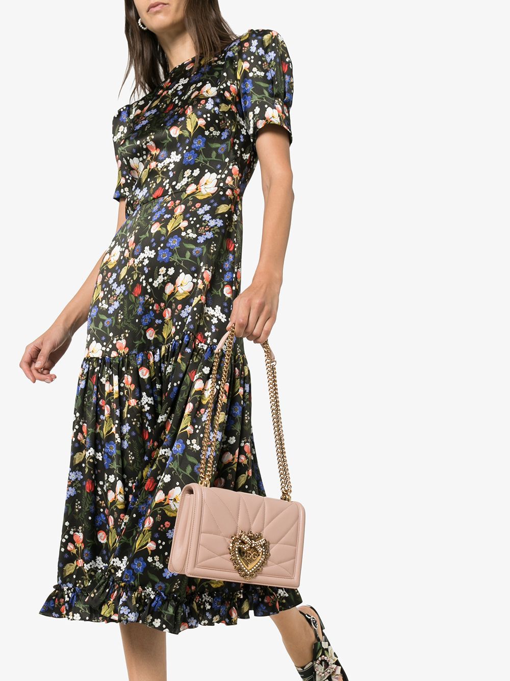 DOLCE & GABBANA Dolce & Gabbana Medium Devotion Shoulder Bag
