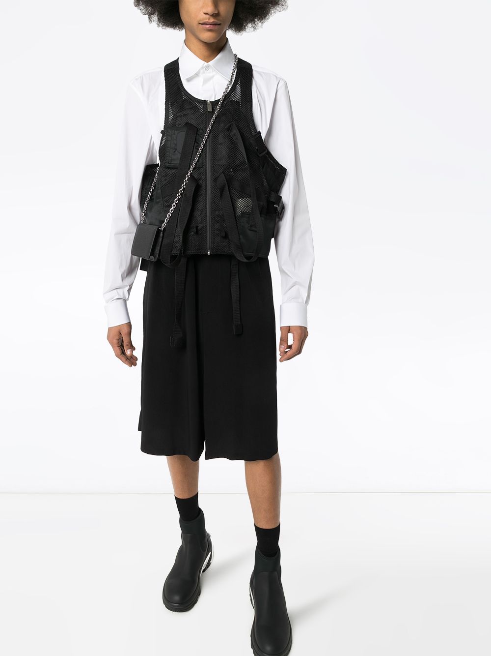 1017 Alyx 9sm Tactical Zip-up Vest - Black | Editorialist