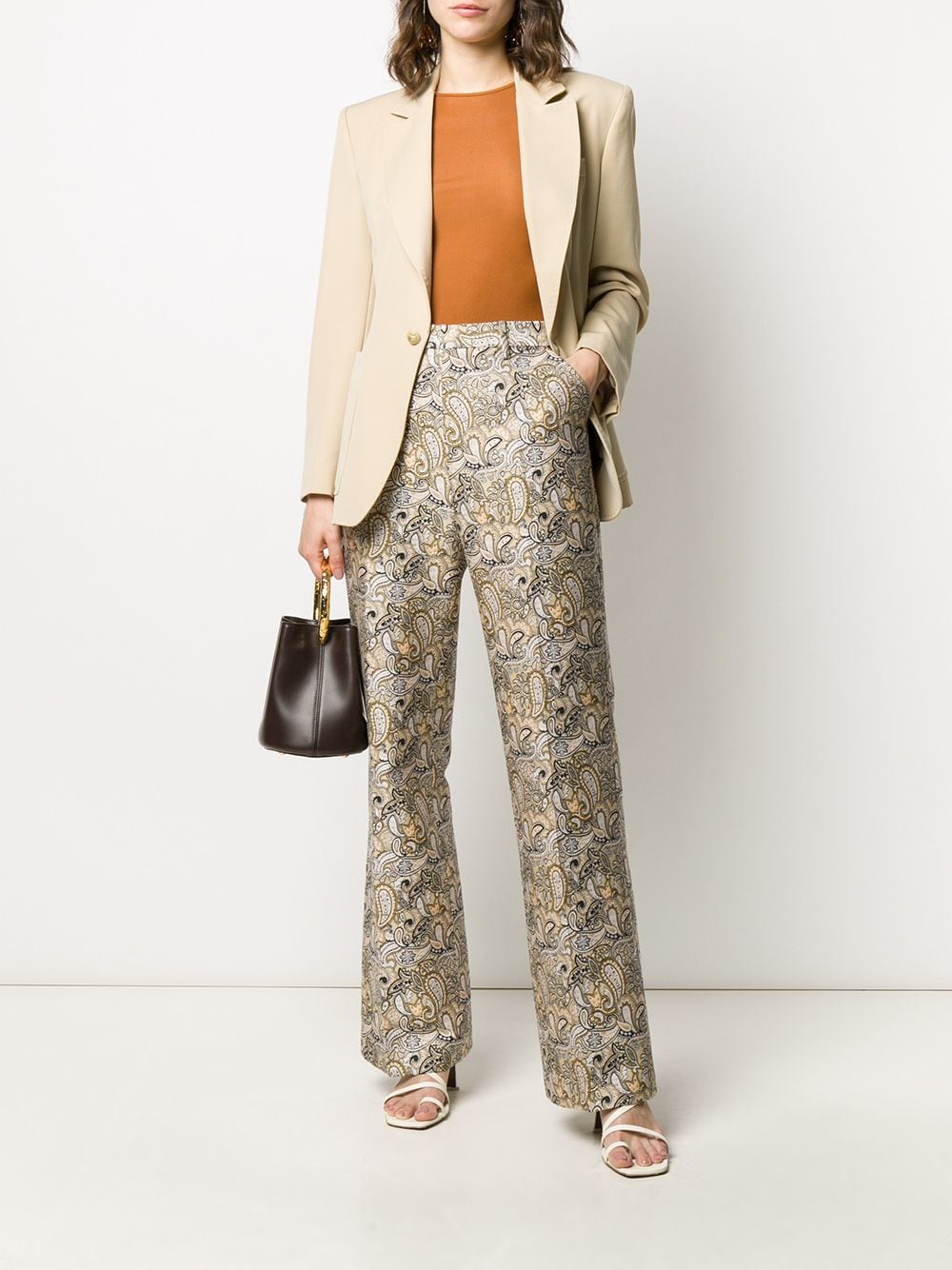 ETRO Single-Breasted Tailored Blazer