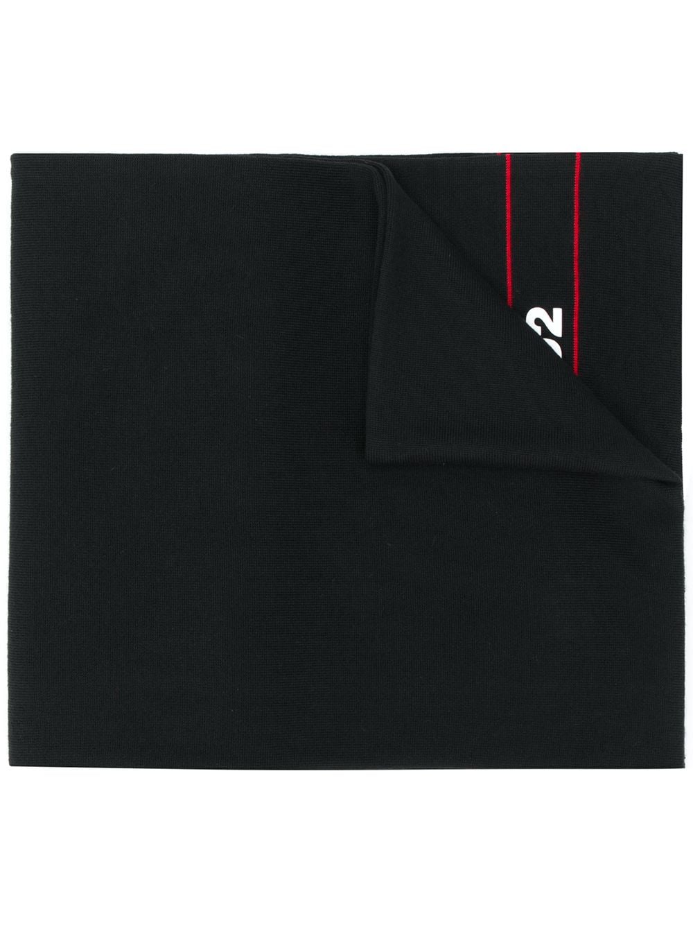 DSQUARED2 DSQUARED2 Logo Print Scarf